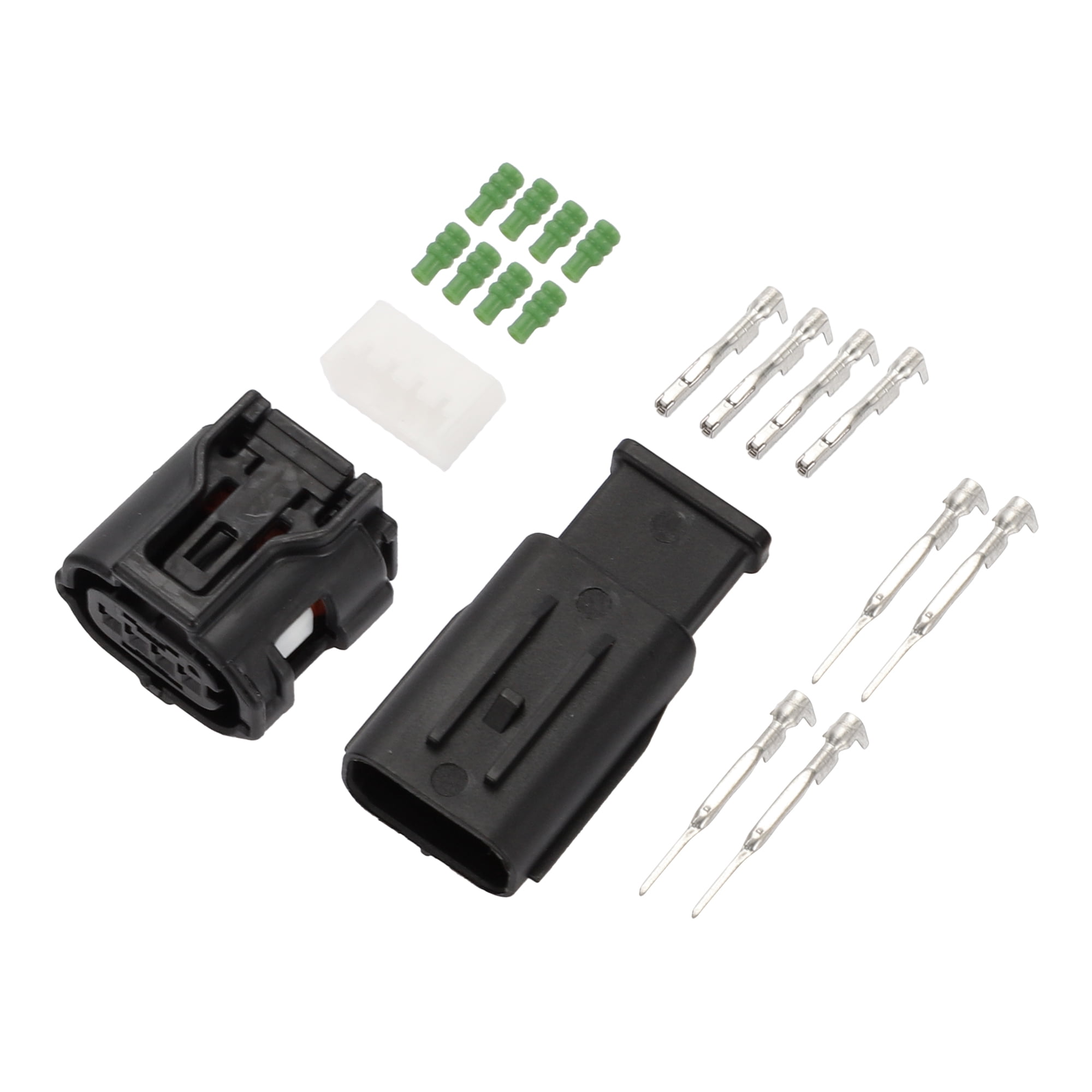 Unique Bargains 4 Pin Air Flow Socket Connector Plug Waterproof Male ...