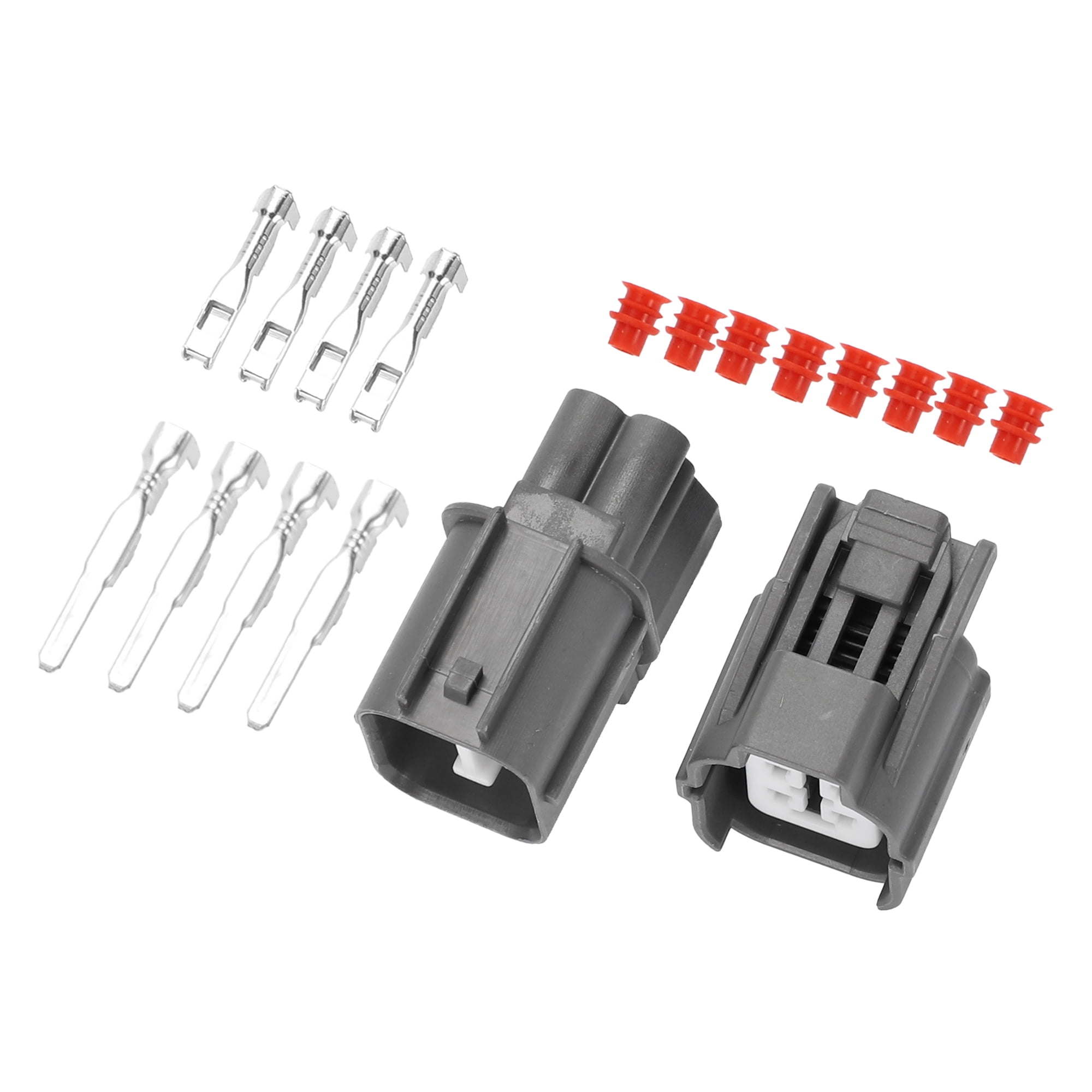 Unique Bargains 4 Pin Small Light Turn Signal Connector Plug Male ...