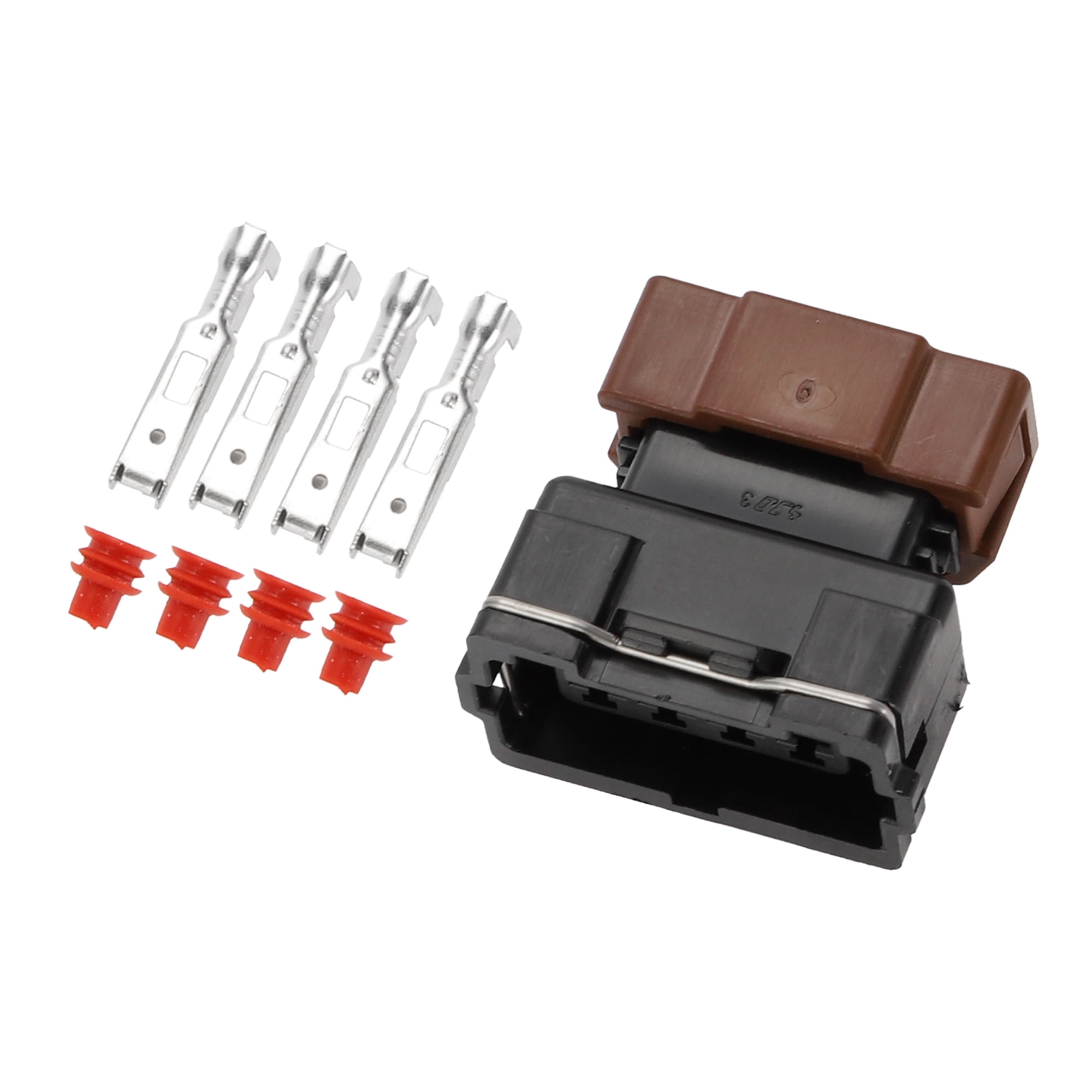 Unique Bargains 4 Pin Throttle Position Sensor Connector Plug Female ...