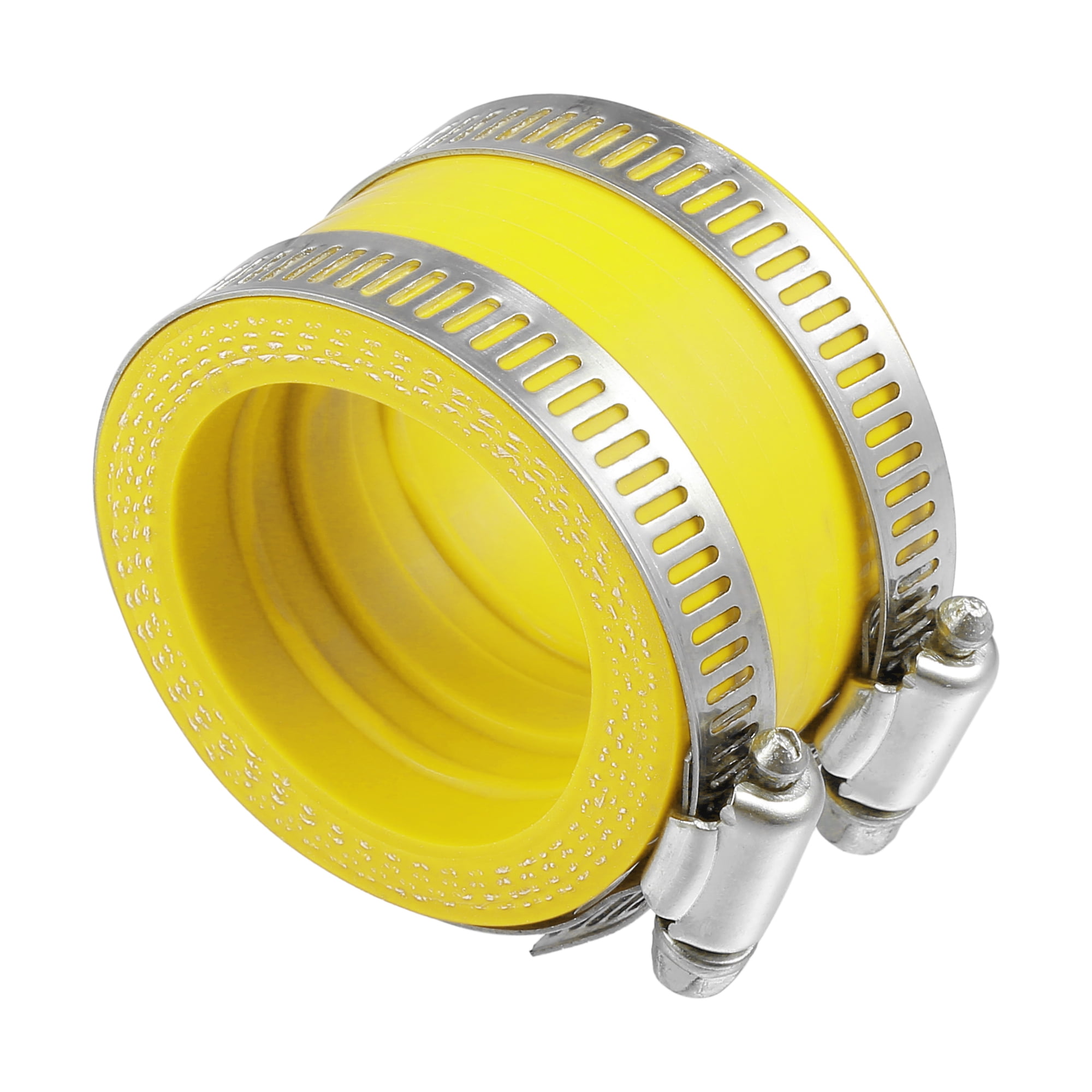 Unique Bargains 40mm ID Yellow Carburetor Adapter Inlet Intake Pipe ...
