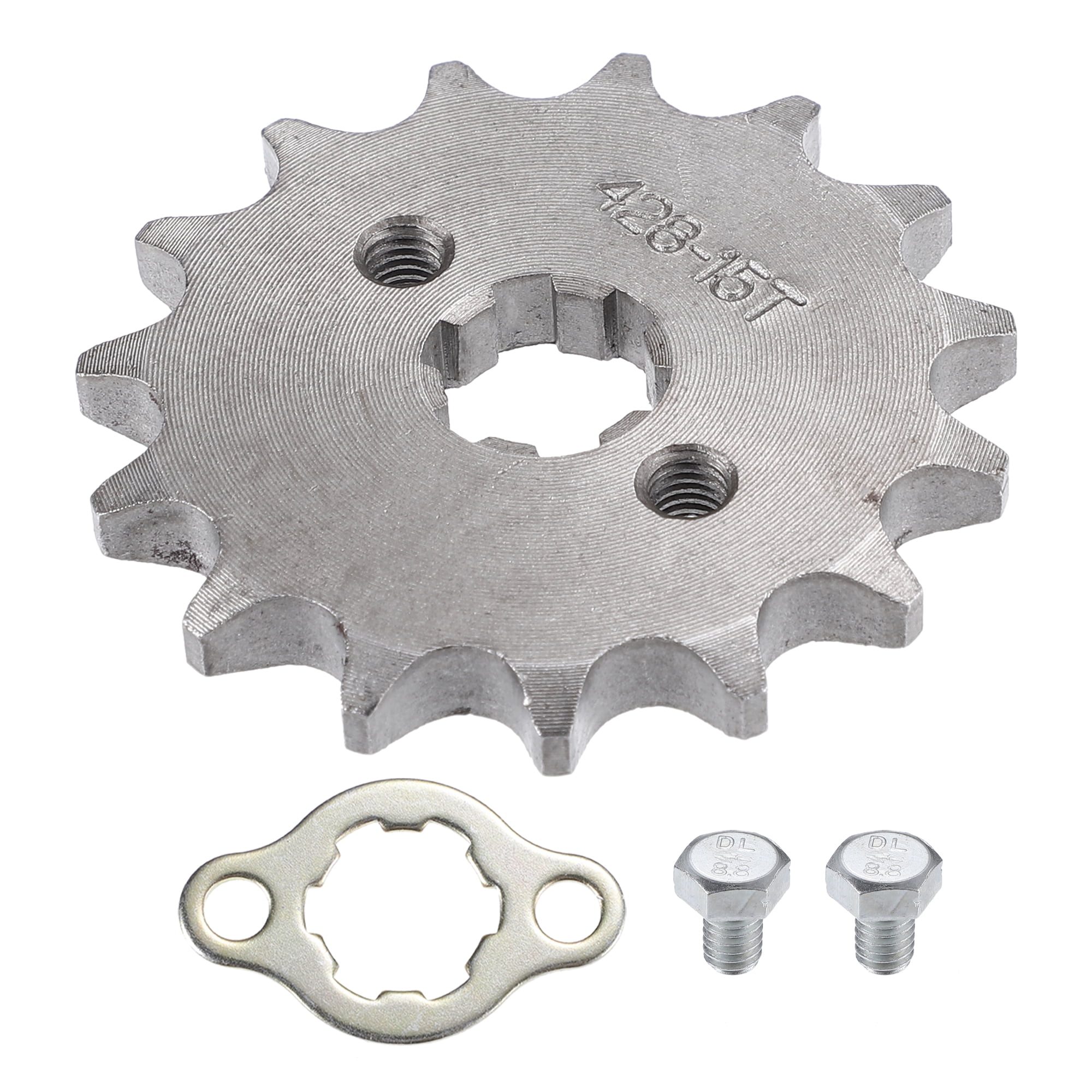 Unique Bargains 428 Style 15T Teeth 17mm ID Motorcycle Front Engine ...