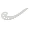 Unique Bargains 42cm Clear French Comma Shaped Curve Ruler for Pattern ...