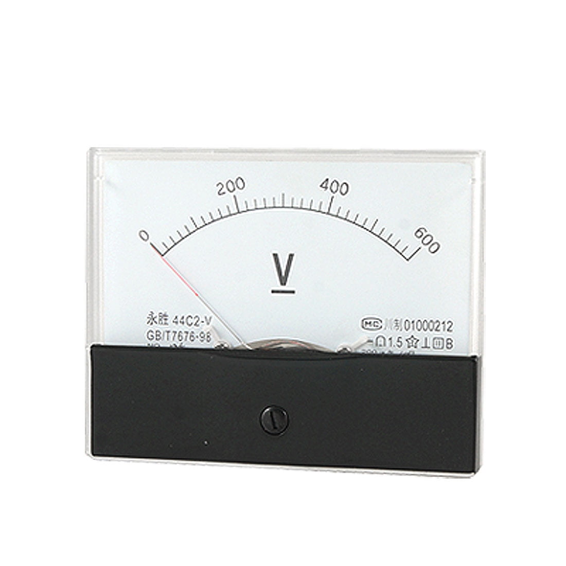 Unique Bargains 44C2 DC 0-600V Voltage Analog Panel Meter Voltmeter New ...
