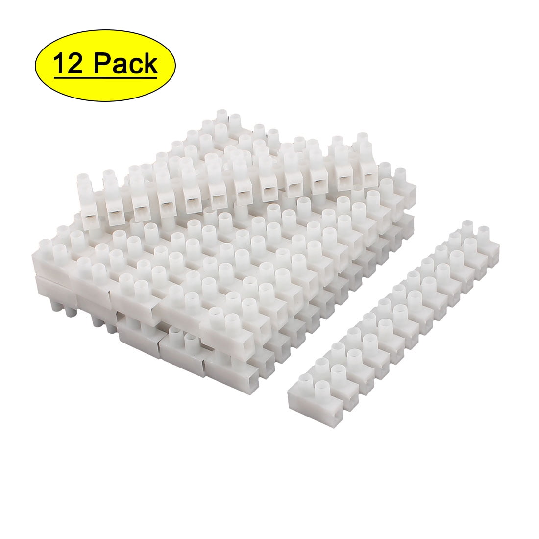 Unique Bargains 450V 30A 12 Position Cable Connector Screw Terminal ...