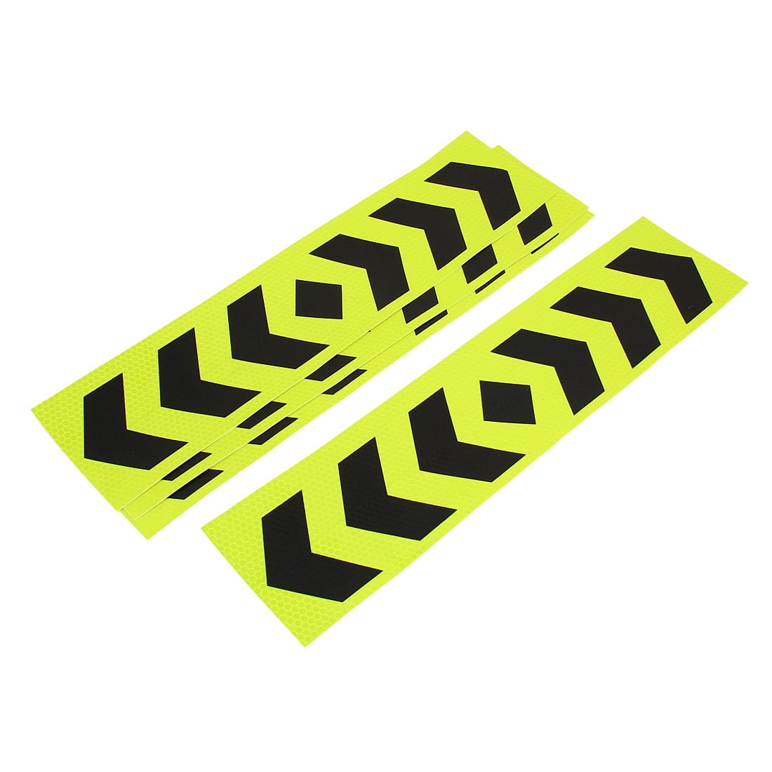 Unique Bargains 4Pcs Arrows Print Car Reflective Self Adhesive Sticker ...