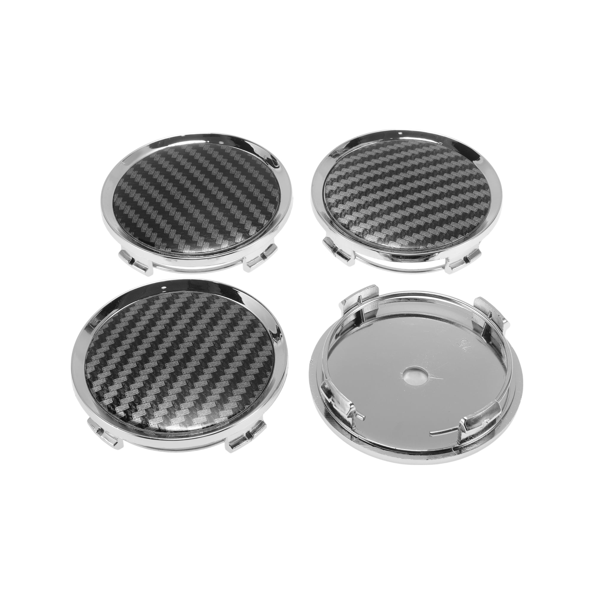 Unique Bargains 4Pcs Wheel Center Caps Hub Caps Rim Center Caps 2.76" 2 ...