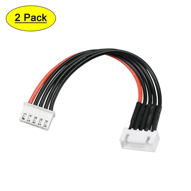 Unique Bargains 4S Balance Plug Extension Wire 10CM 2Pcs for Lipo ...