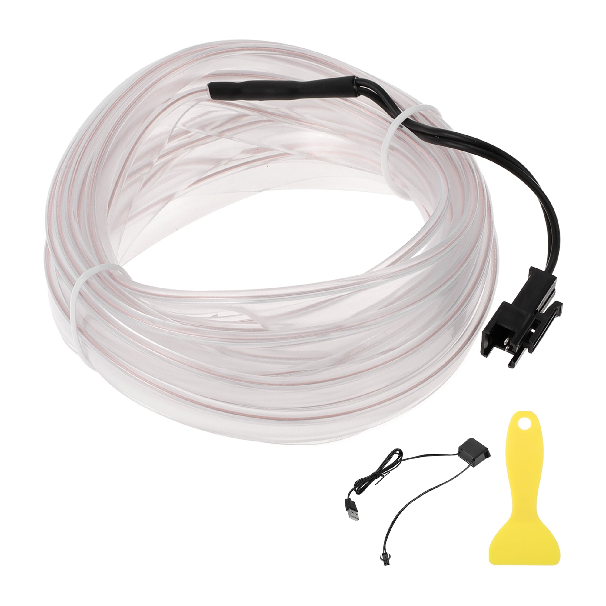 Unique Bargains 4m EL Wire Cable LED Glow String Light Car Interior ...