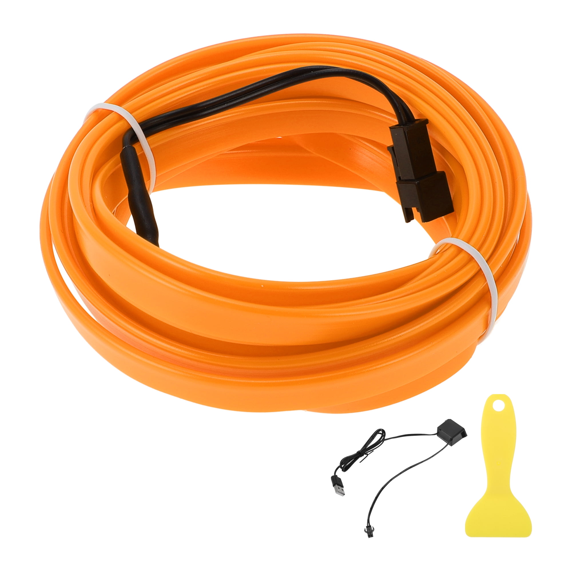 Unique Bargains 4m EL Wire Cable LED Glow String Light Car Interior ...