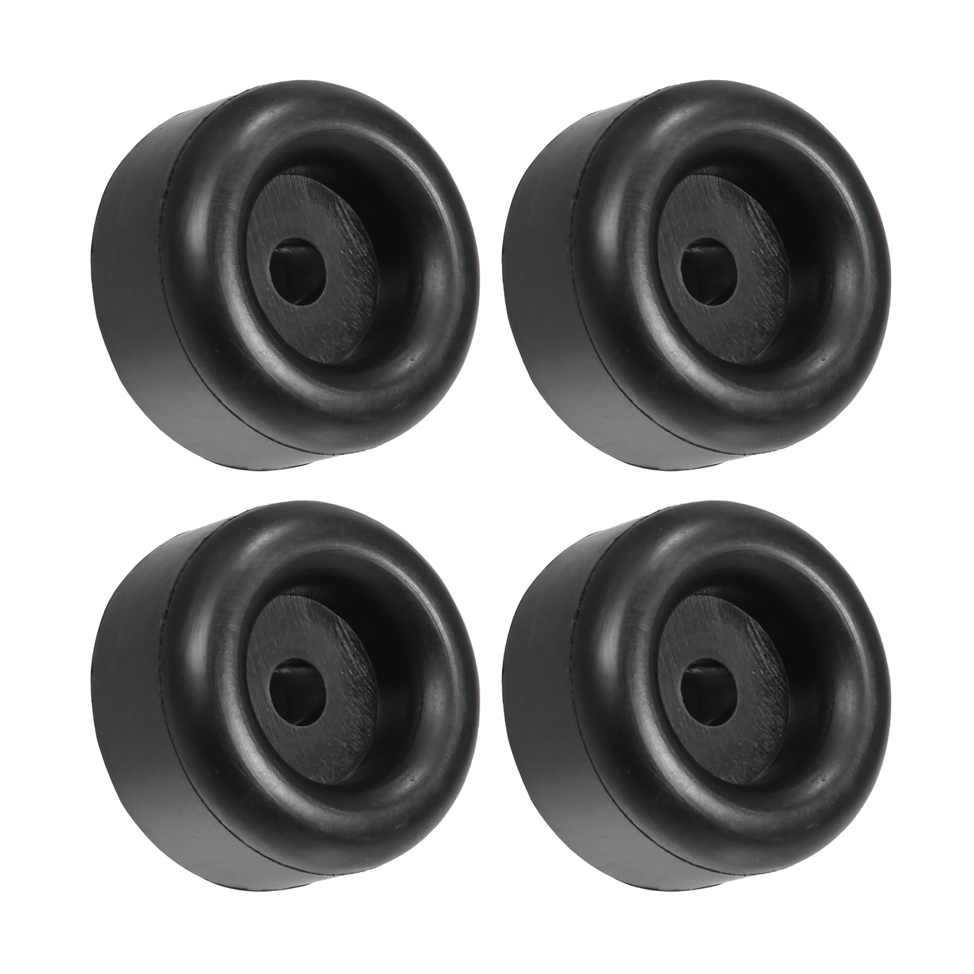 Unique Bargains 4pcs 2.11" Round Rubber Bump Stops Guard Replacement ...
