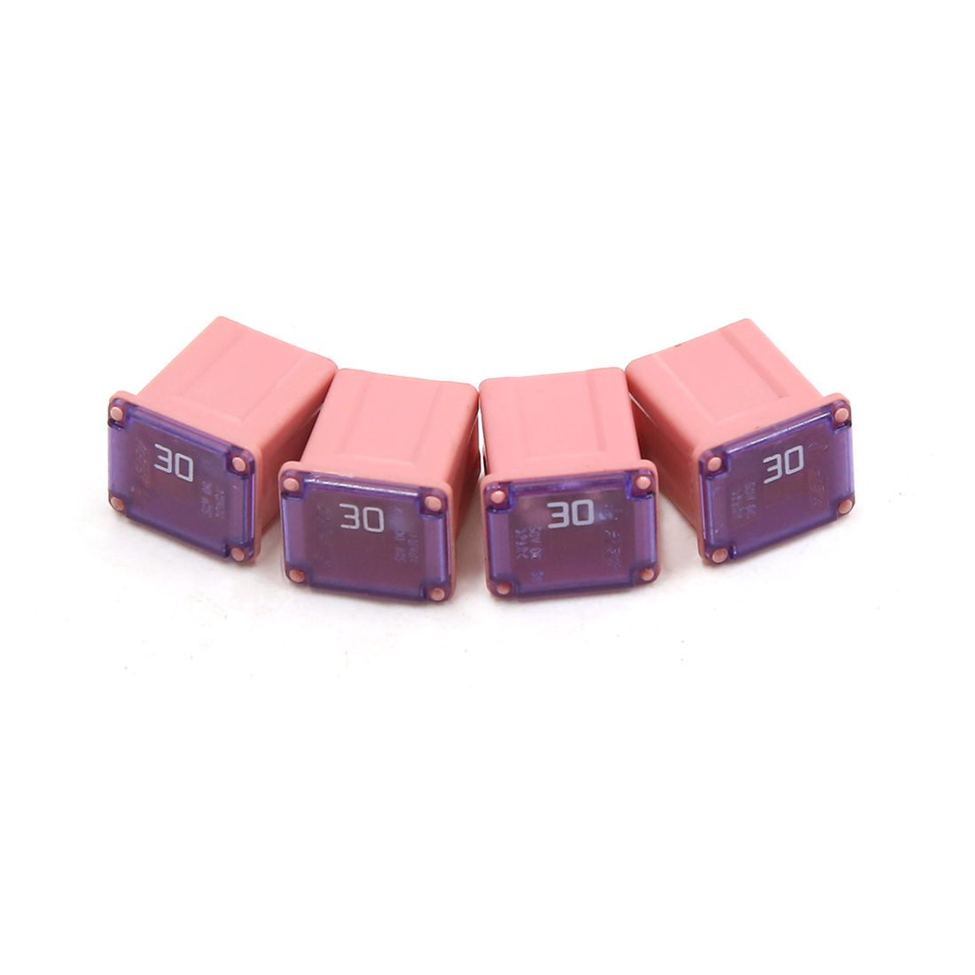 Unique Bargains 4pcs 32V 30A Pink Plastic Casing 2 Terminals Female PAL ...