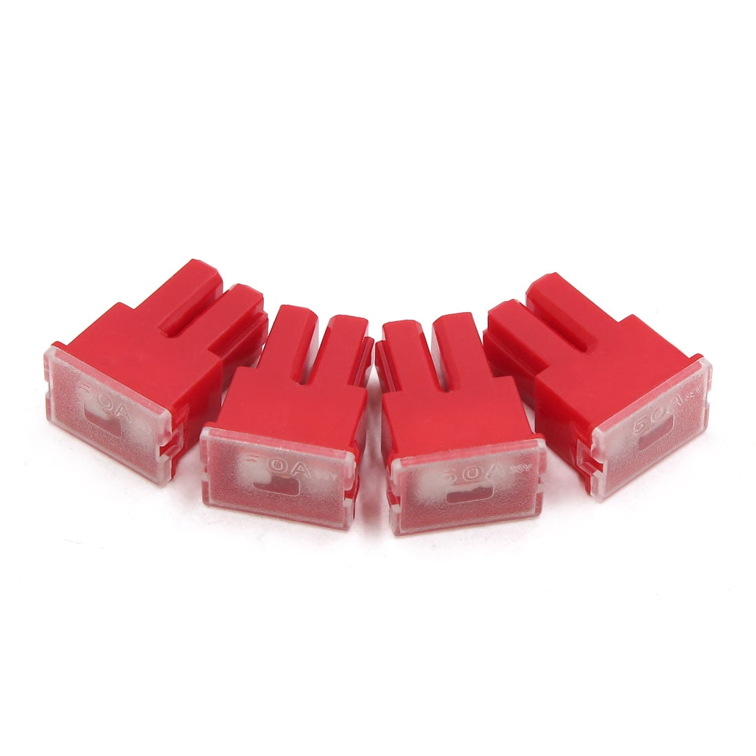 Unique Bargains 4pcs 32V 50A Red Plastic Casing Female PAL Cartridge ...