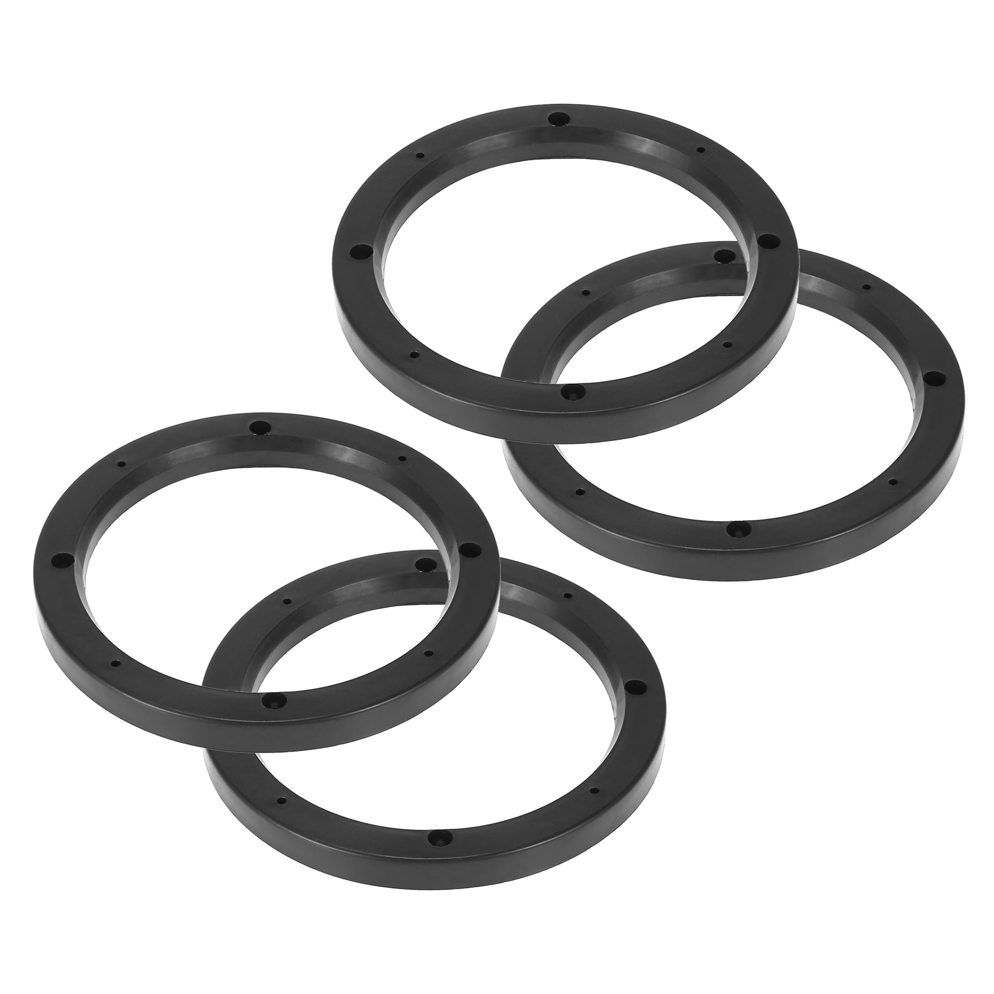 Unique Bargains 4pcs 6.5 Inch Car Black Hollow Universal Speaker Spacer ...