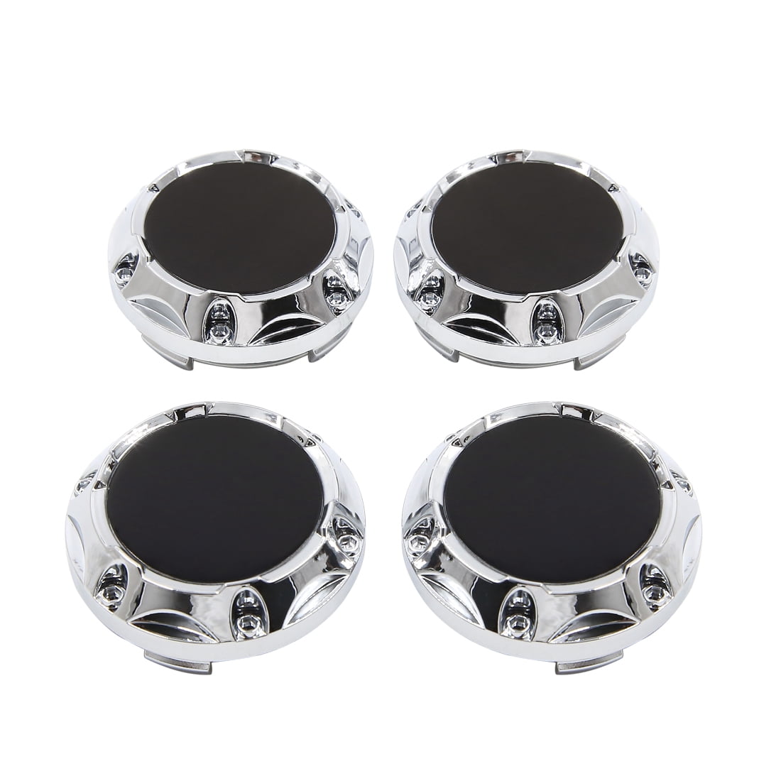 Unique Bargains 4pcs 64mm Dia 4 Clips Wheel Tyre Center Hub Caps Covers ...