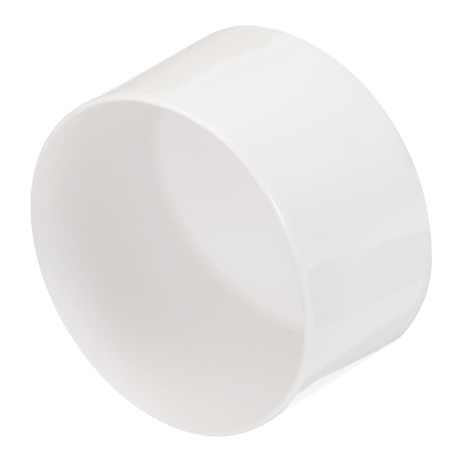 Unique Bargains 4pcs 70mm Round White Vinyl End Cap Screw Thread ...