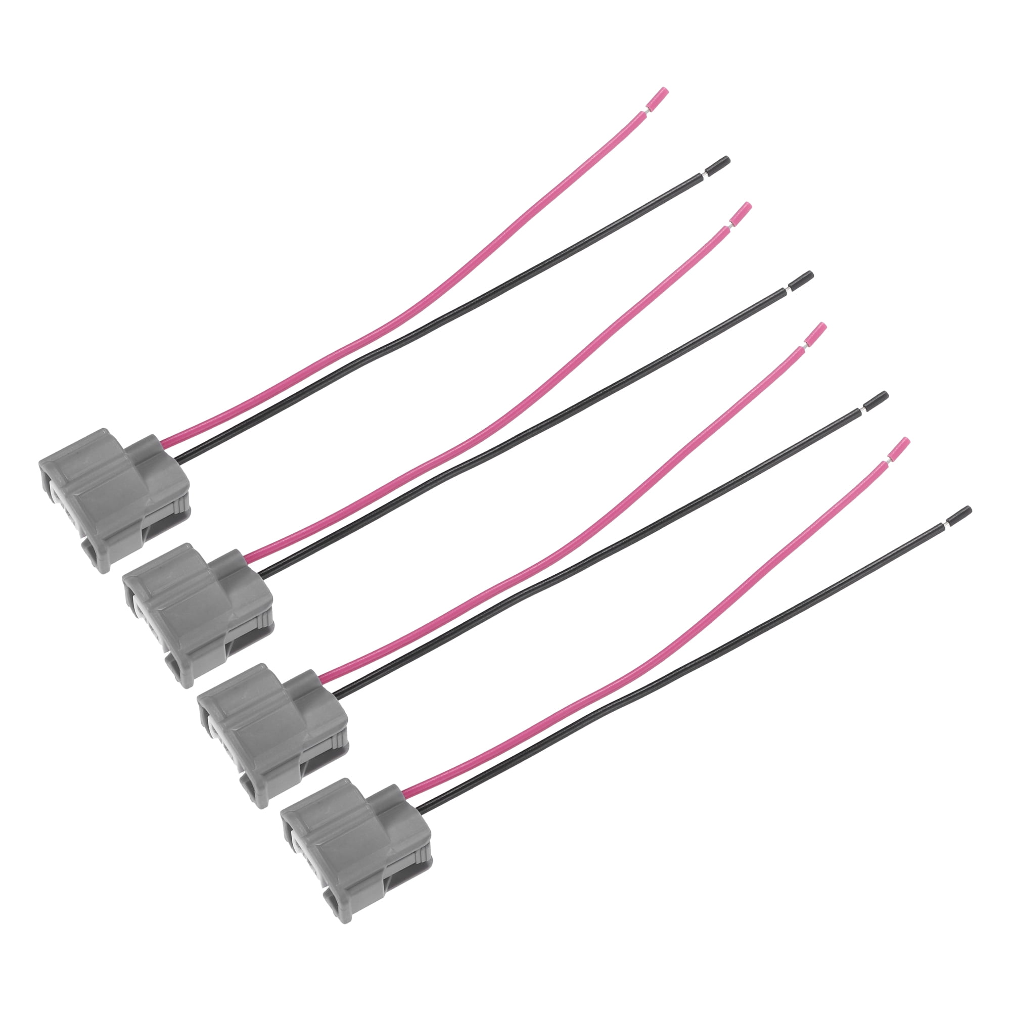 Unique Bargains 4pcs Car Fuel Injector Connector Pigtail No.9098011875 ...