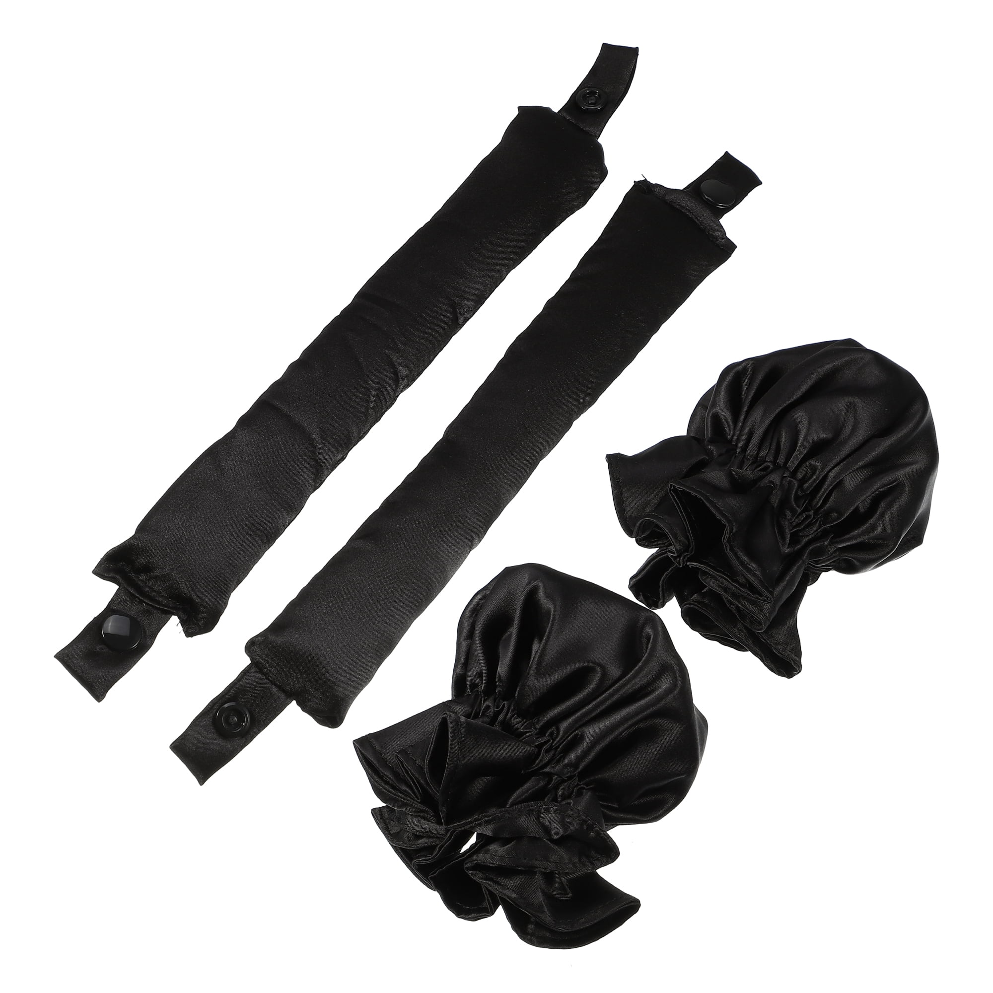 Unique Bargains 4pcs Heatless Hair Curler Satin Heatless Curling Rod ...