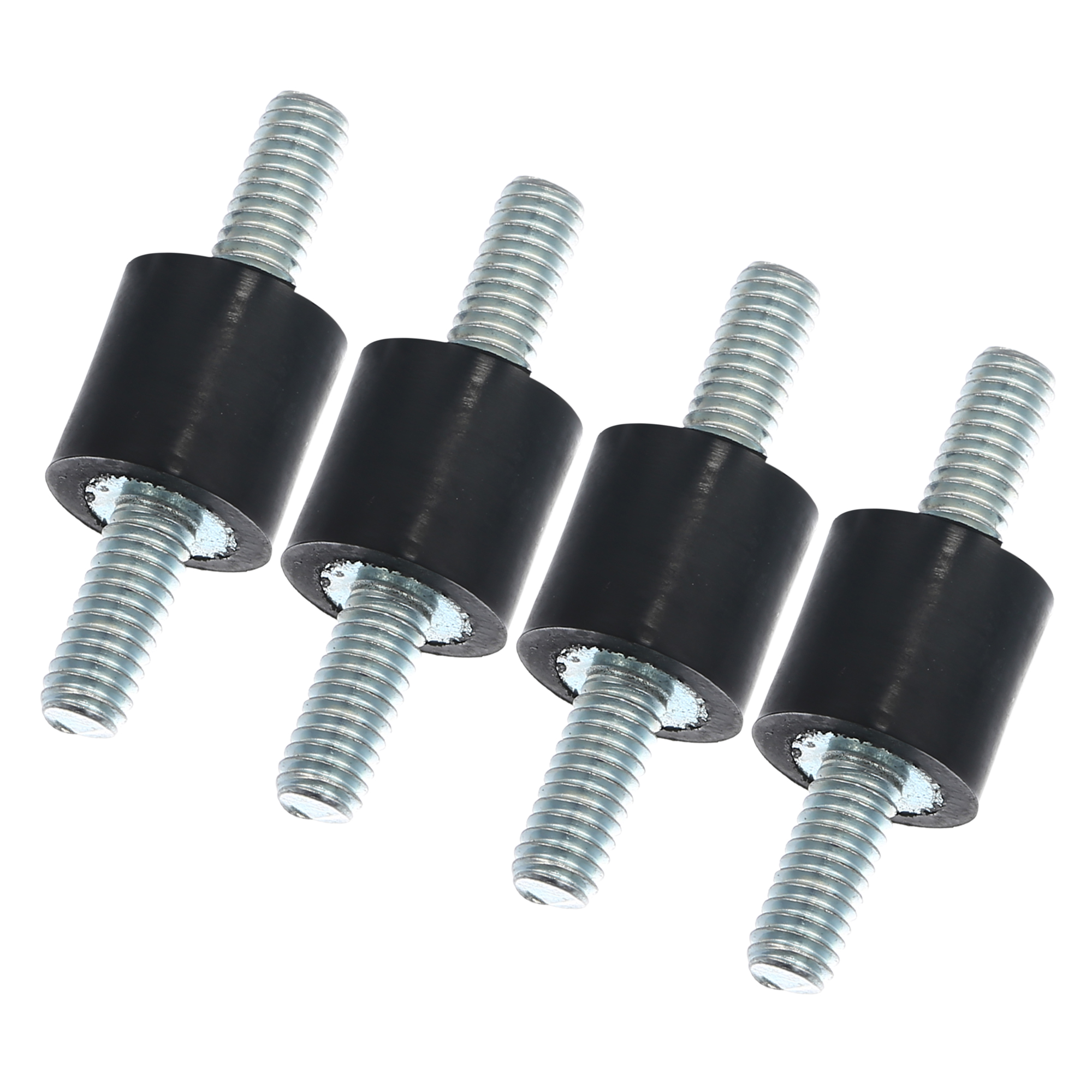Unique Bargains 4pcs M4 Car Anti Vibration Rubber Isolator Damper ...