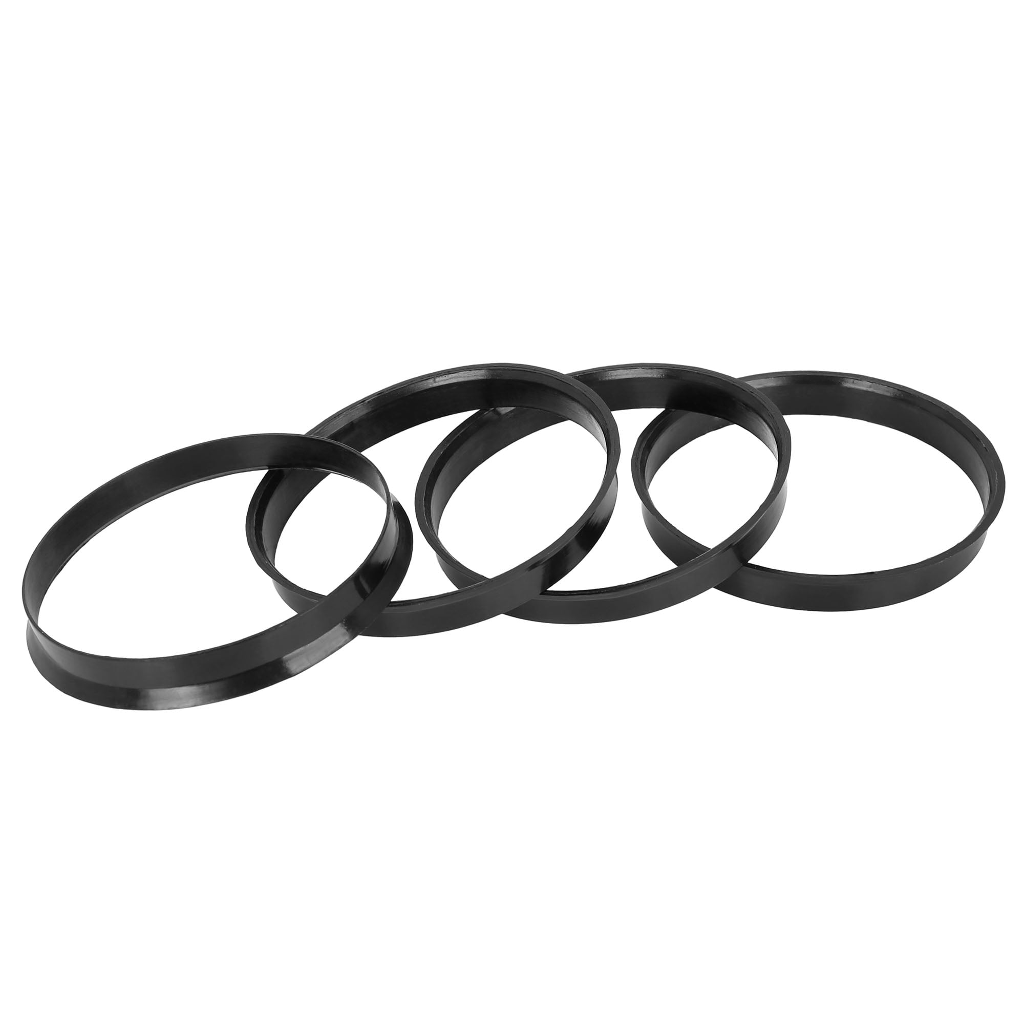 Unique Bargains 4pcs Plastic 74.1mm to 72.6mm Car Hub Centric Rings ...