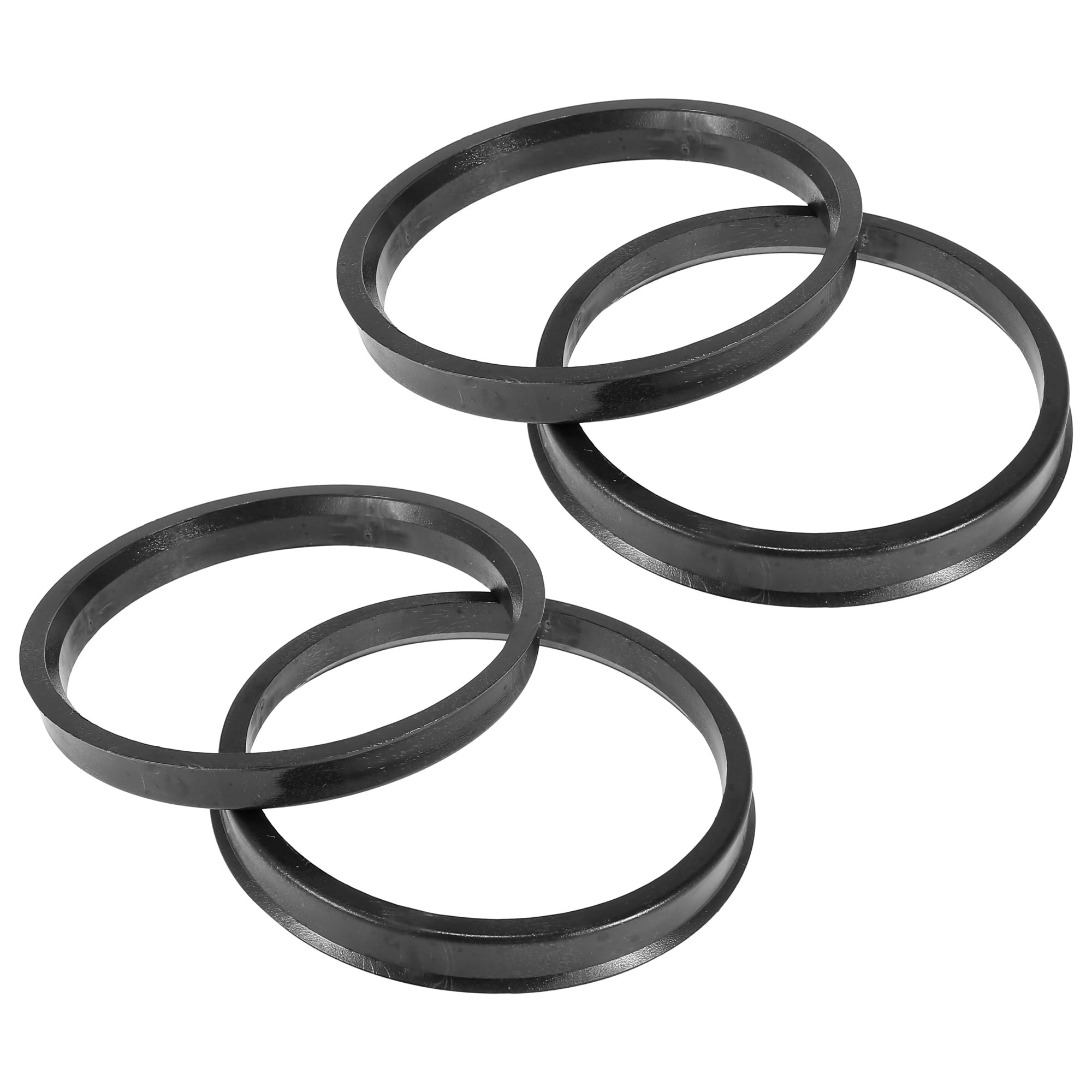 Unique Bargains 4pcs Plastic 78.1mm to 87.1mm Car Hub Centric Rings ...