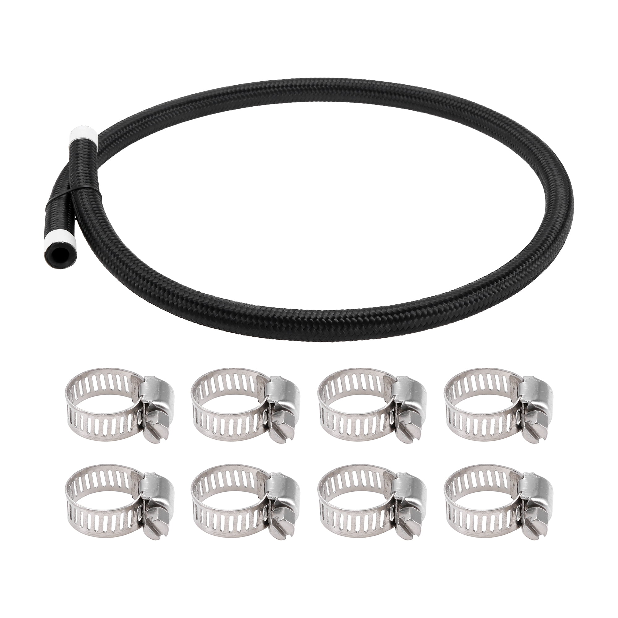 Unique Bargains 5/16" Fuel Line Kit 3.28ft Vacuum Hose Automotive Fuel ...