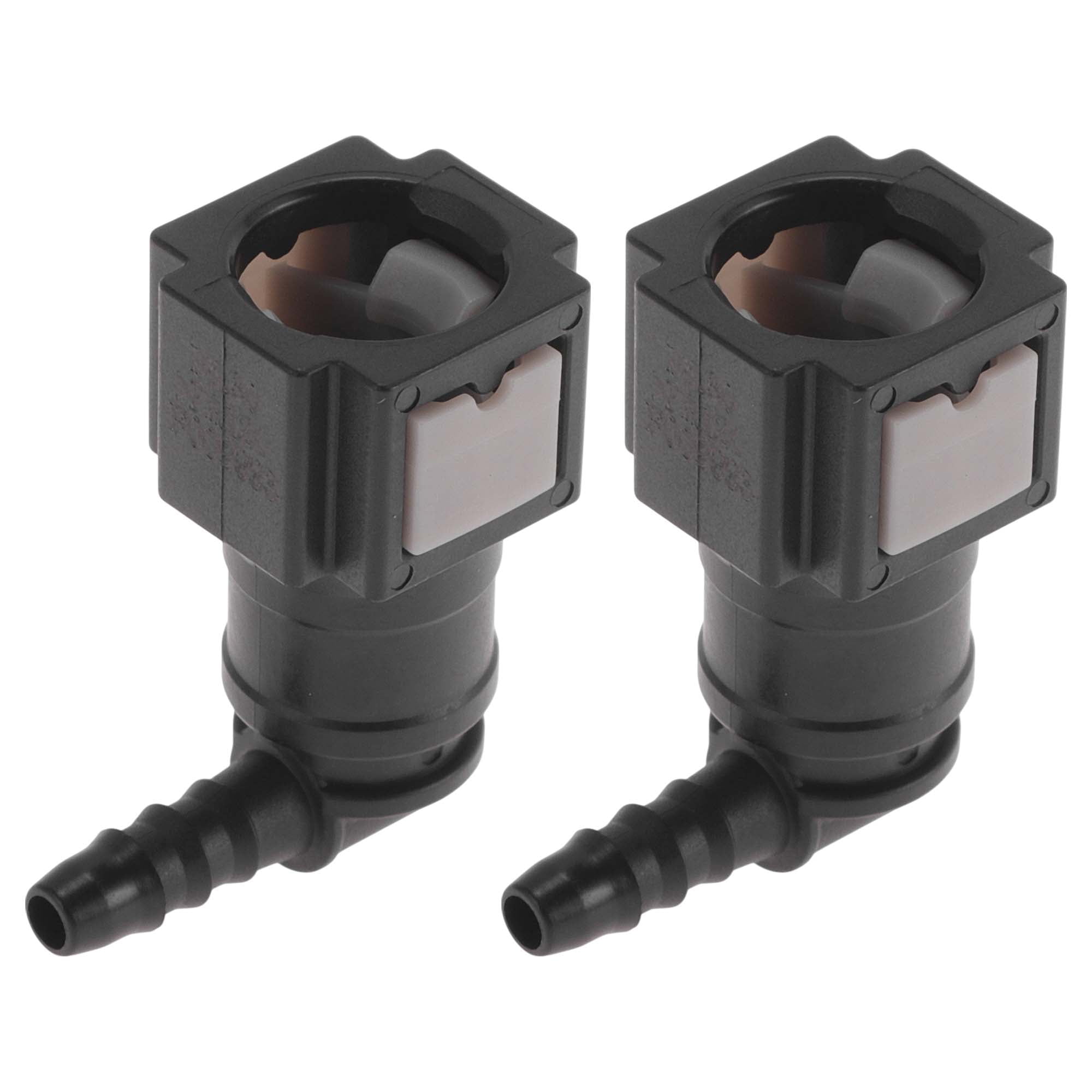 Unique Bargains 5/32" Fuel Line Quick Connector ID Hose for 1/4" SAE ...