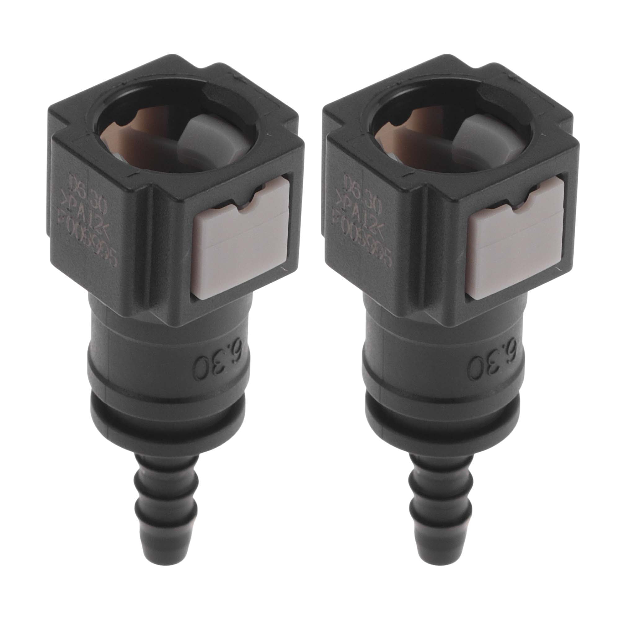 Unique Bargains 5/32" Fuel Line Quick Connector ID Hose for 1/4" SAE ...