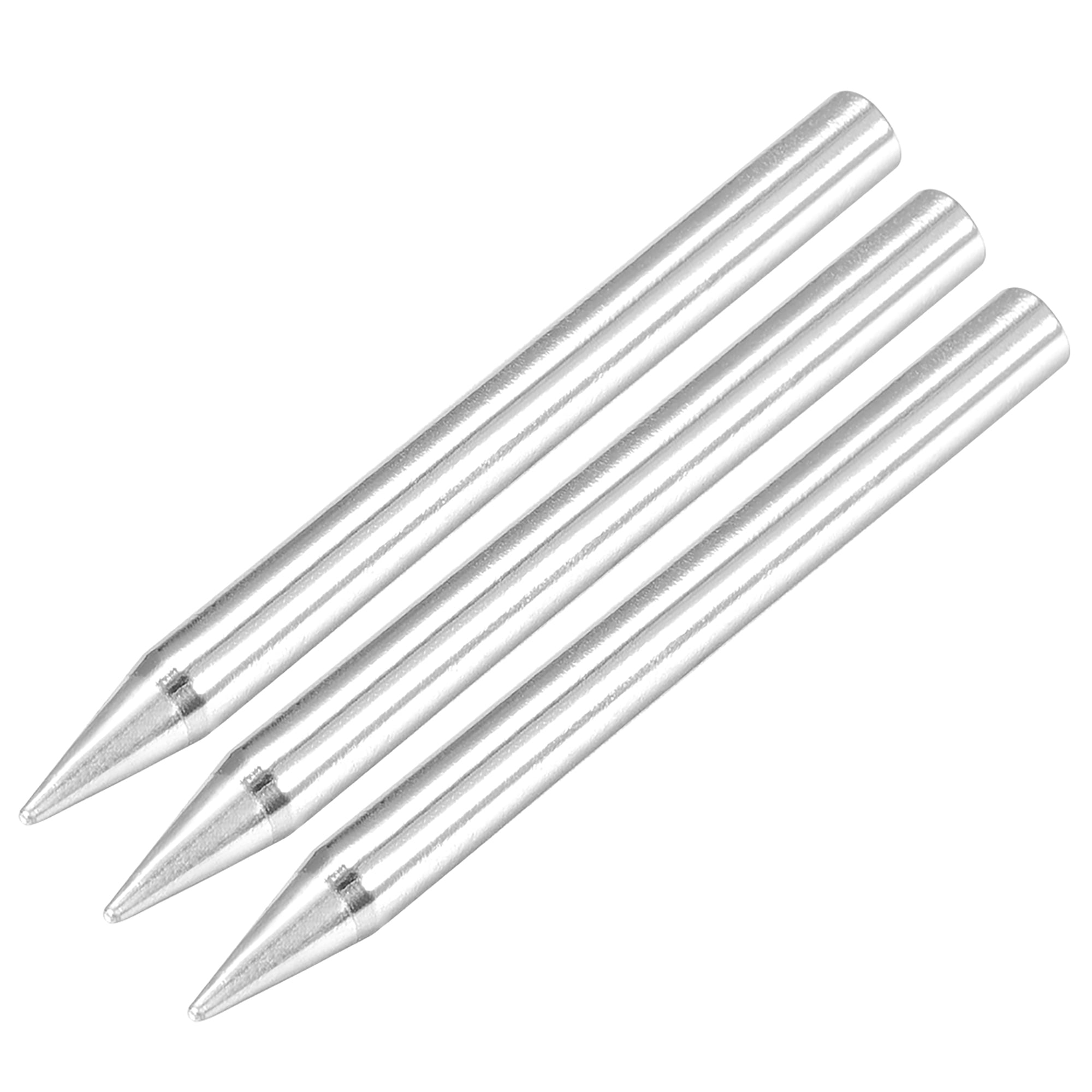 Unique Bargains 5.3x70mm Soldering Iron Tip Replacement Solder Conical ...