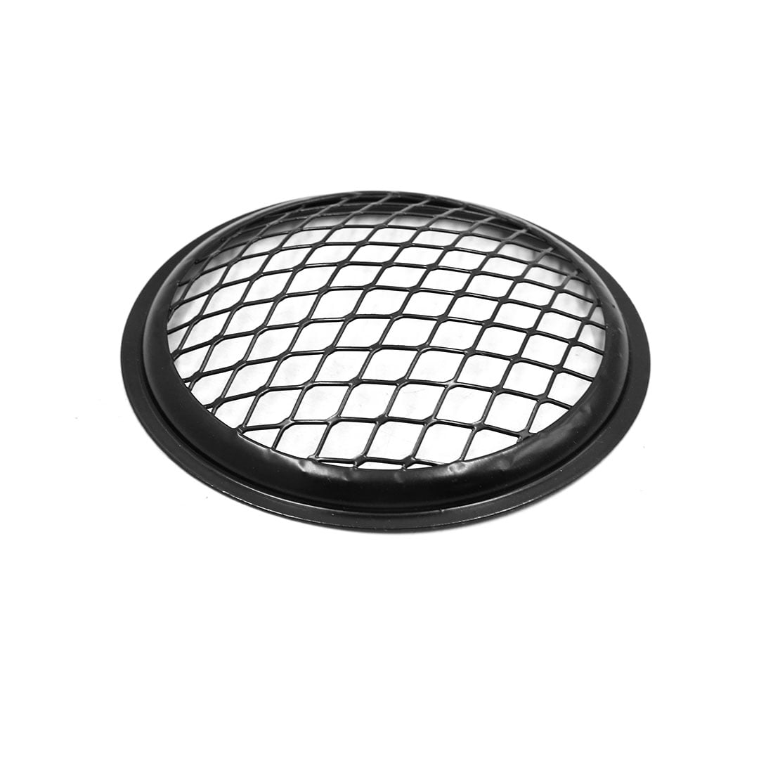 Unique Bargains 5.5" Dia Black Metal Motorcycle Headlight Mesh Grill ...