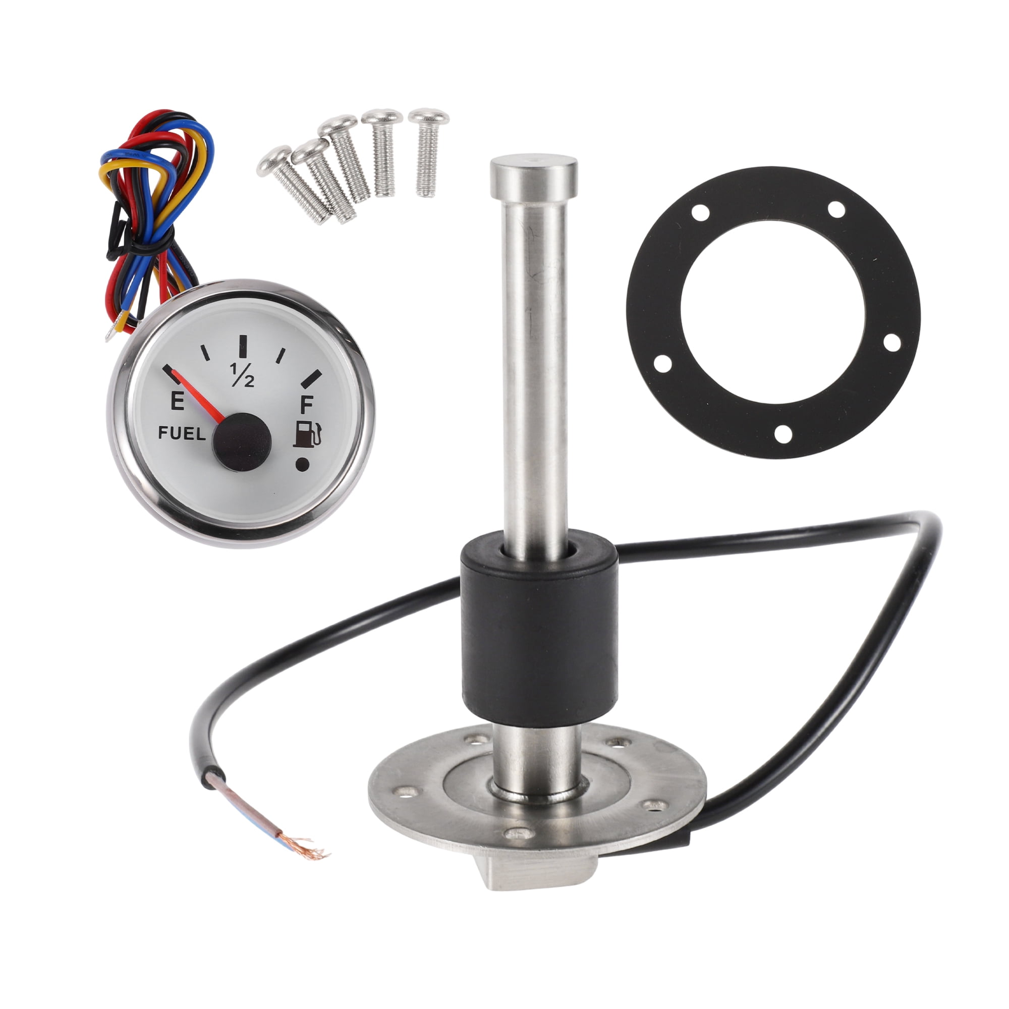 Unique Bargains Fuel Sending Unit and Gauge Kit Marine Fuel Sender Unit ...