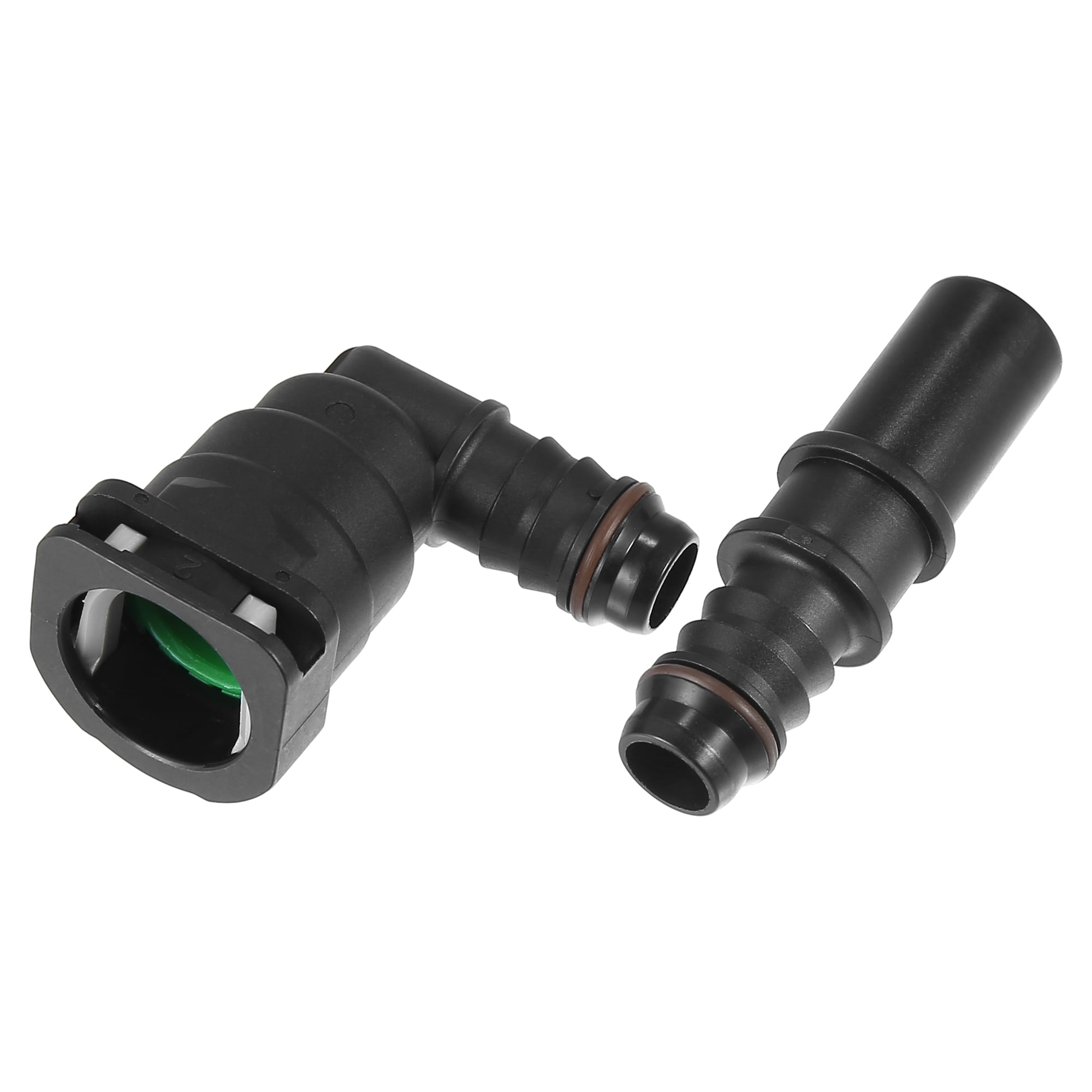 Unique Bargains 5/8 15.82mm SAE to 14mm 90 Degree Fuel Line Hose Quick ...