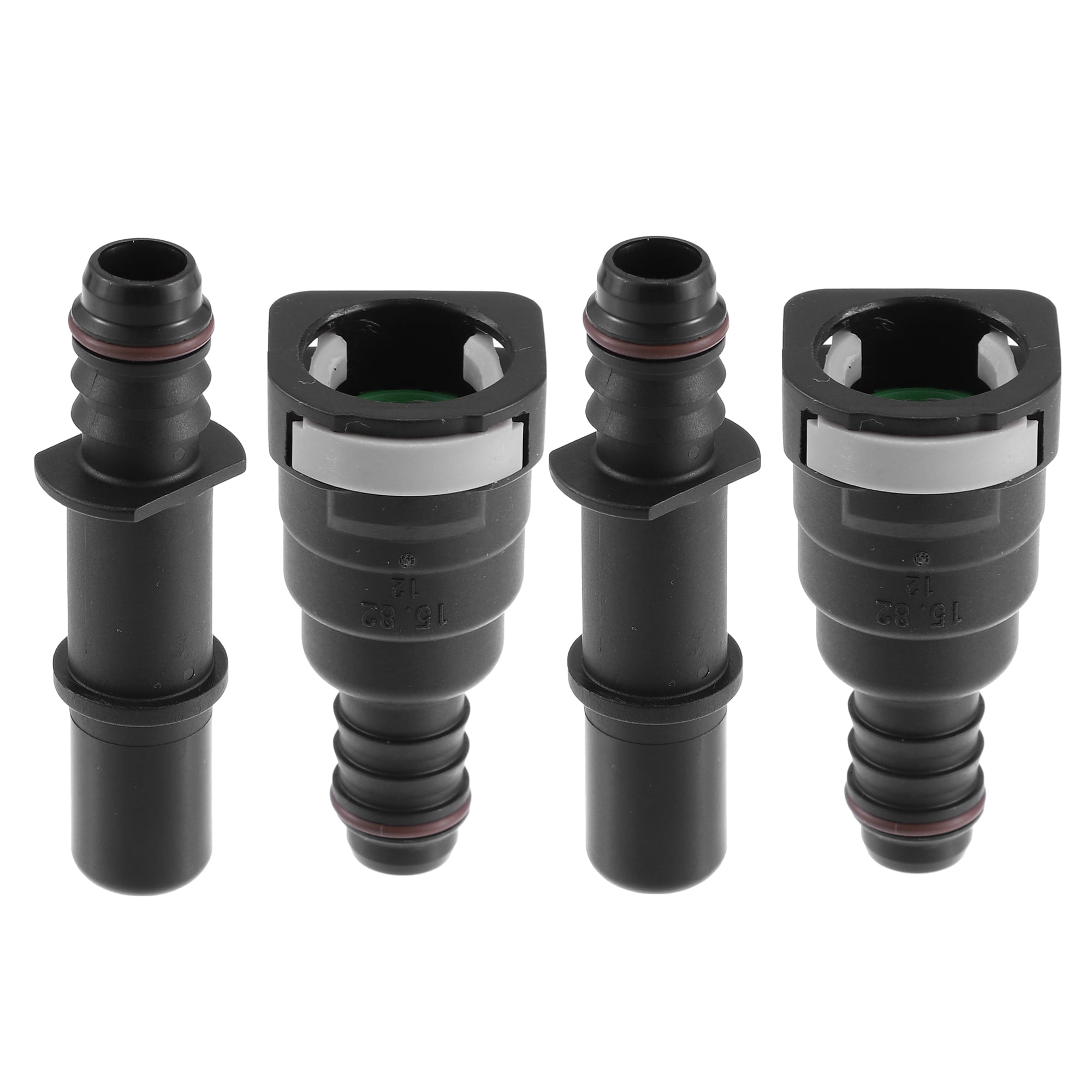 Unique Bargains 5/8 15.82mm SAE to 14mm Straight Car Fuel Line Hose ...