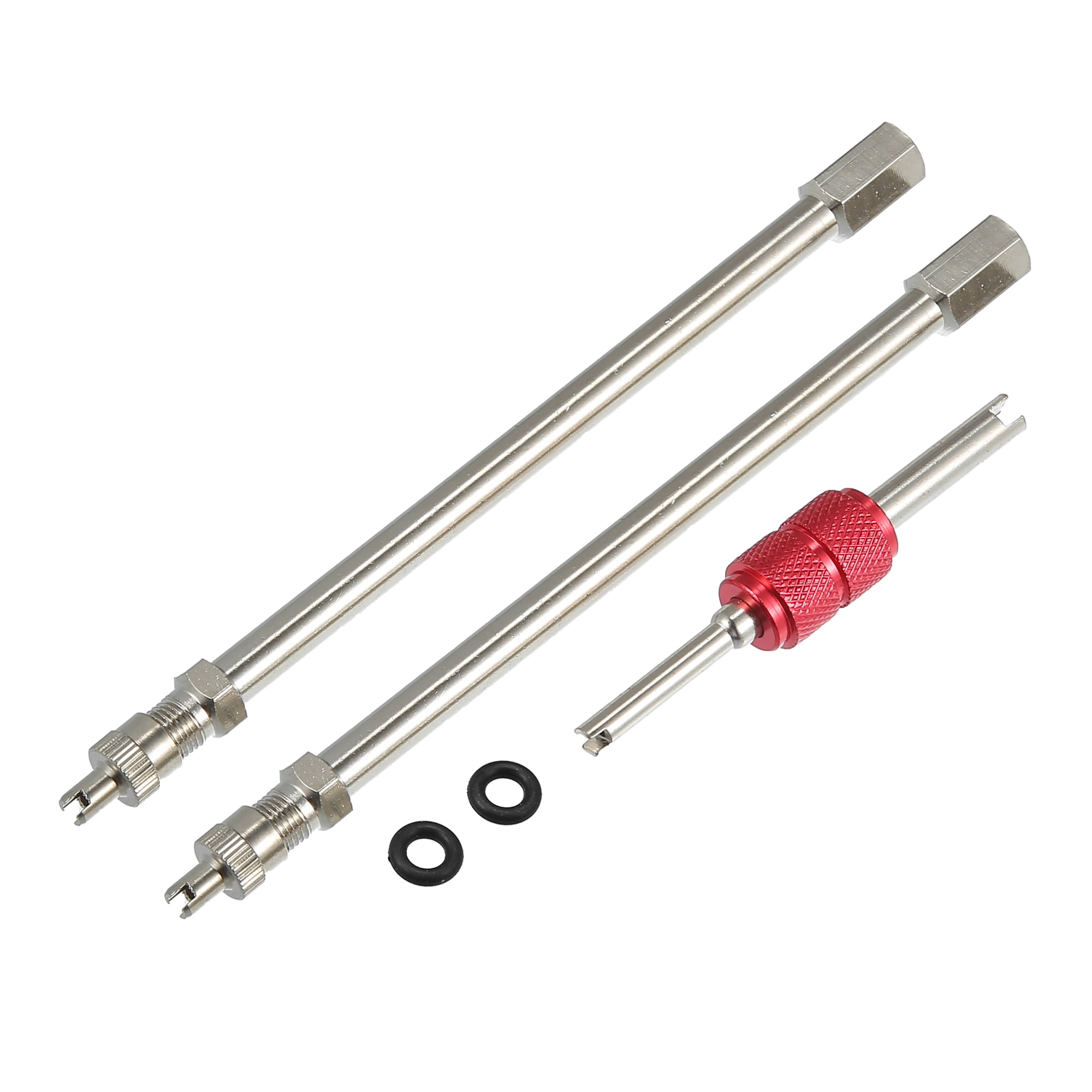 Unique Bargains 5.90" Dually Valve Stem Extenders for Car Motorcycle ...