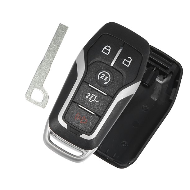 Unique Bargains 5 Button Smart Key Fob Case Keyless Entry Remote Key ...