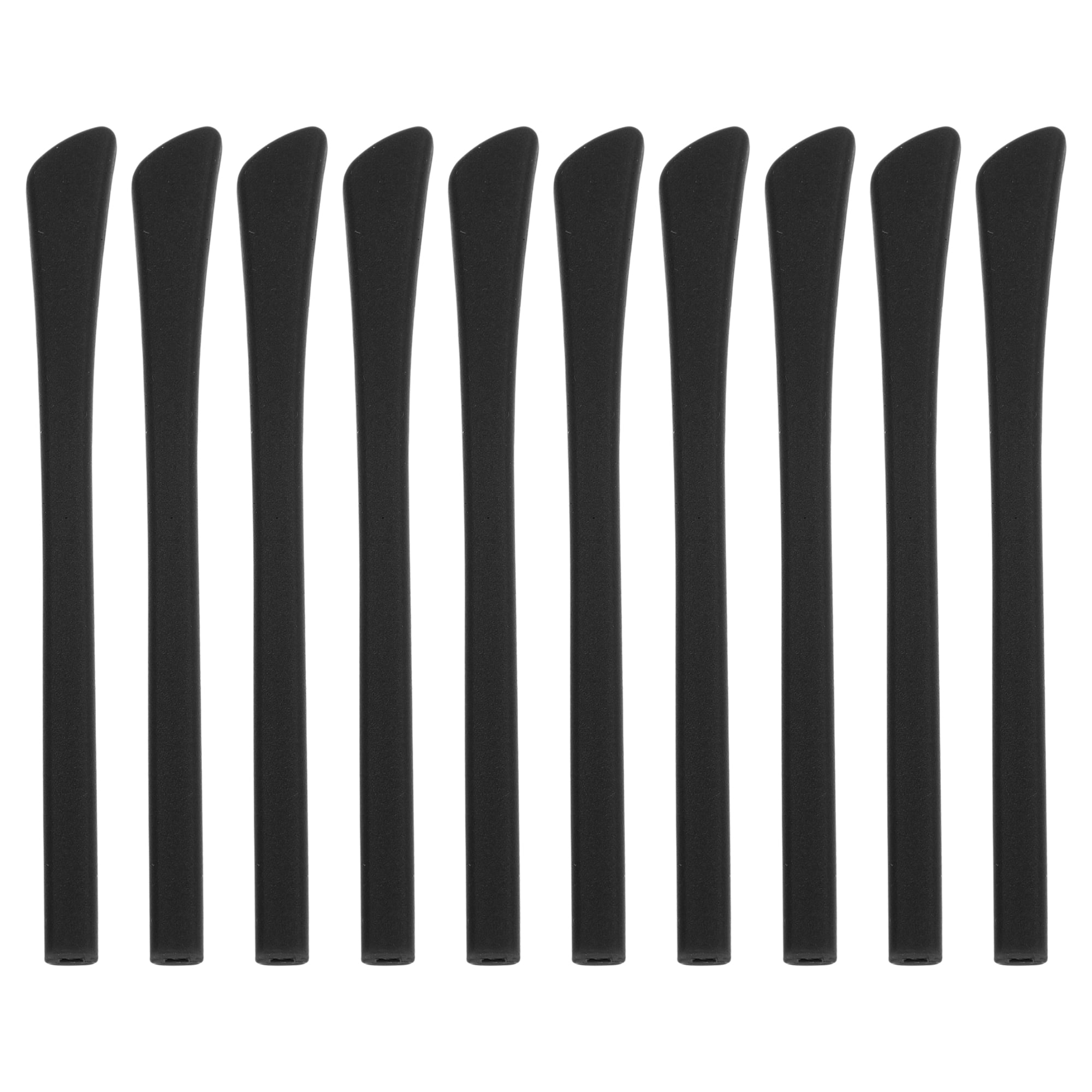 Unique Bargains 5 Pair Eyeglass Temple Tips Flat Head Square Hole ...