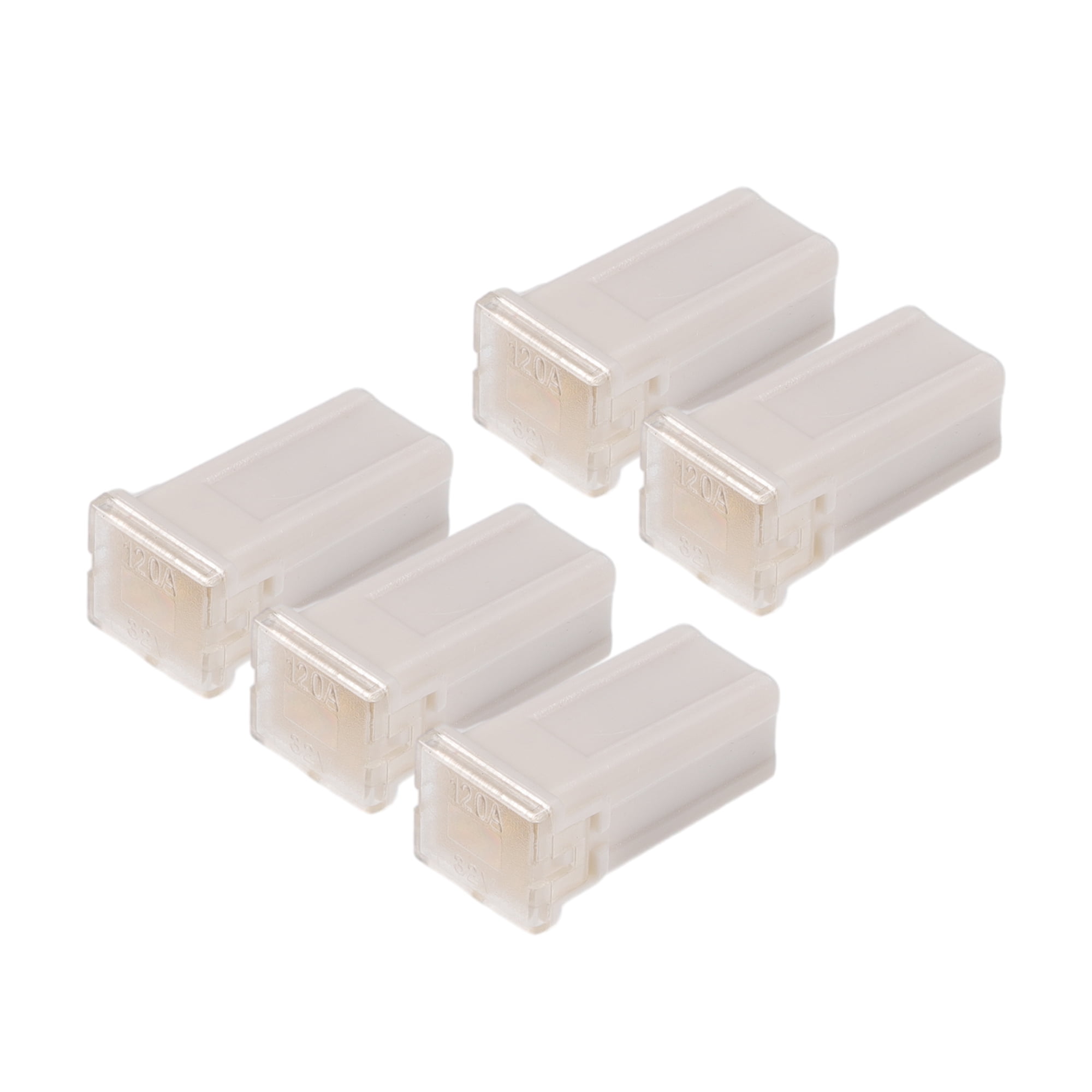 Unique Bargains 5 Pcs 120A Micro Cartridge Fuses Engine Inner FMM M ...
