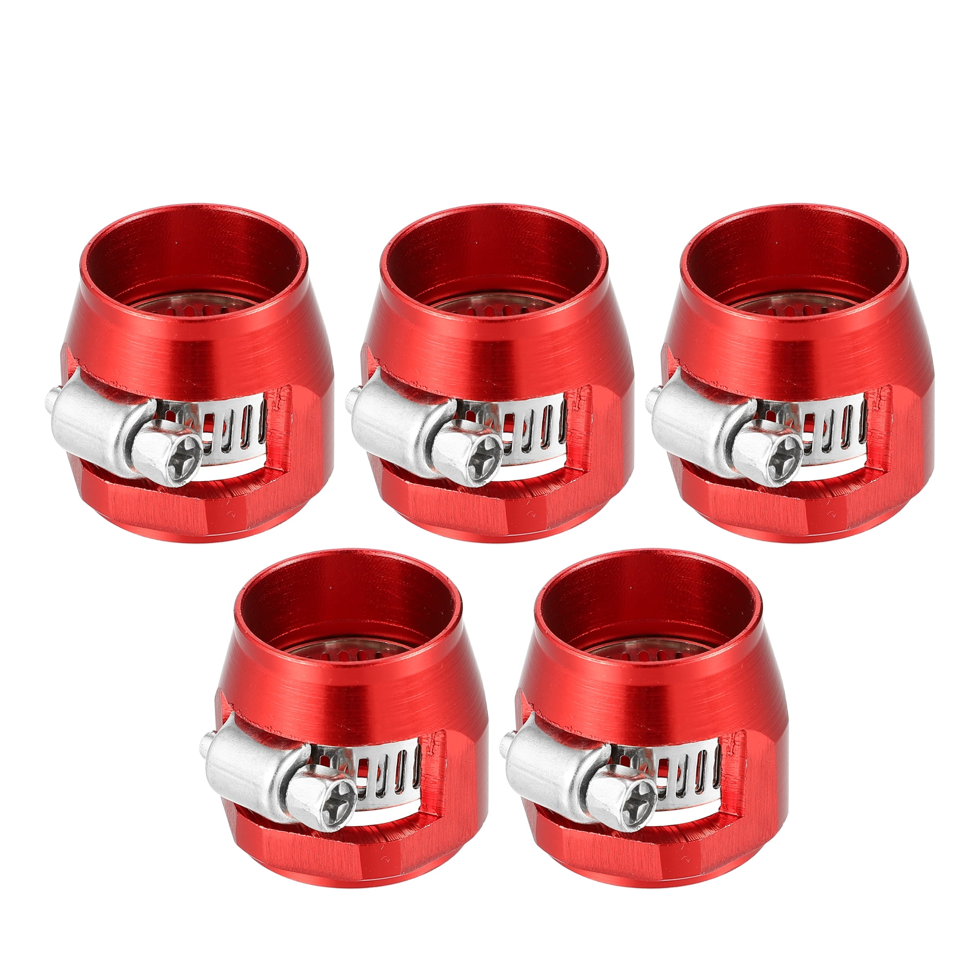 Unique Bargains 5 Pcs AN10 Hex Car Hose Finisher Flexible Rubber Pipe ...
