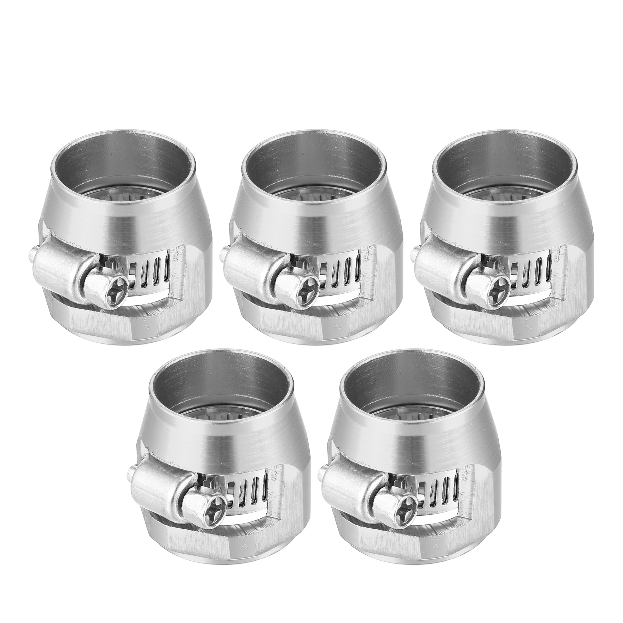 Unique Bargains 5 Pcs AN10 Hex Car Hose Finisher Flexible Rubber Pipe ...