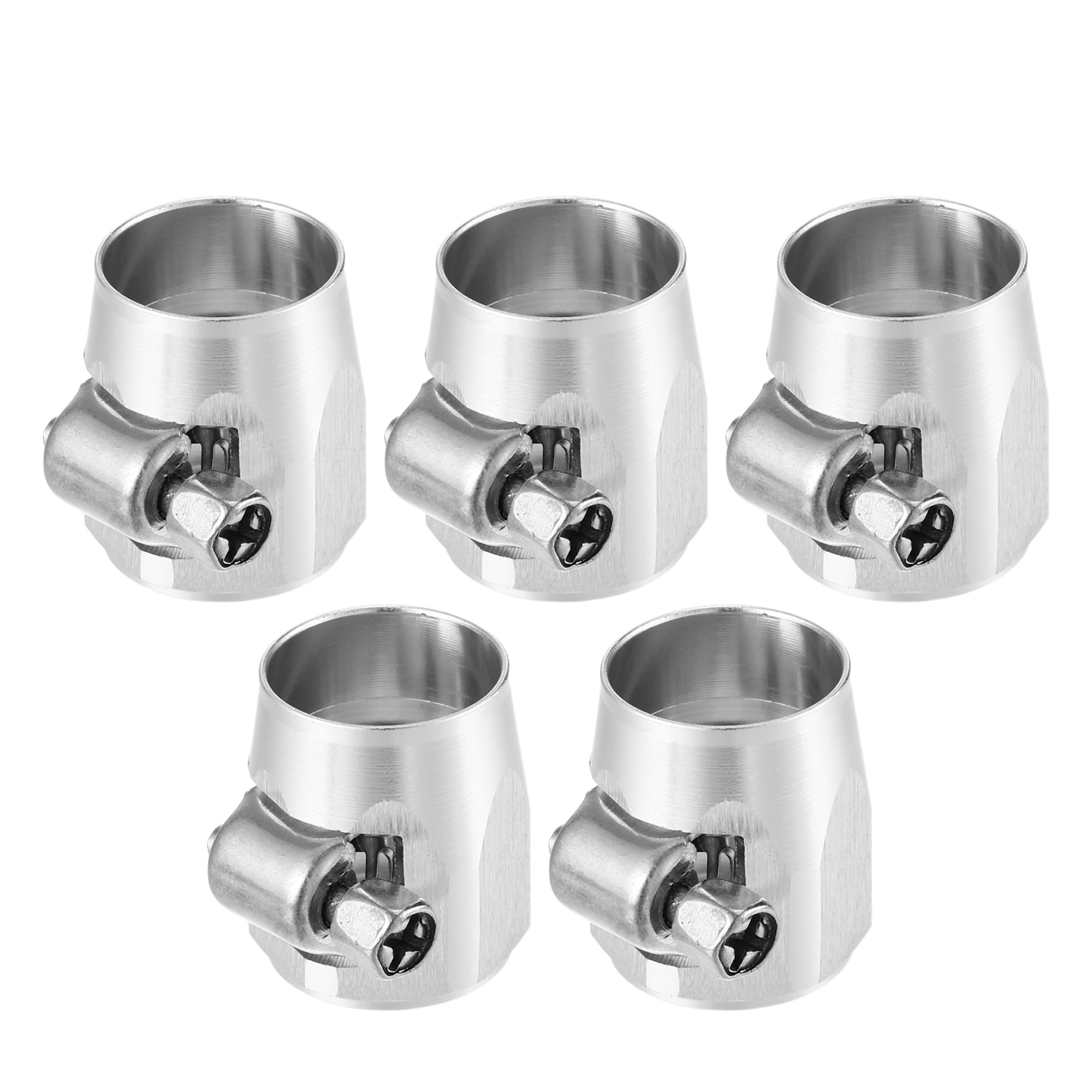 Unique Bargains 5 Pcs AN6 Hex Car Hose Finisher Flexible Rubber Pipe ...