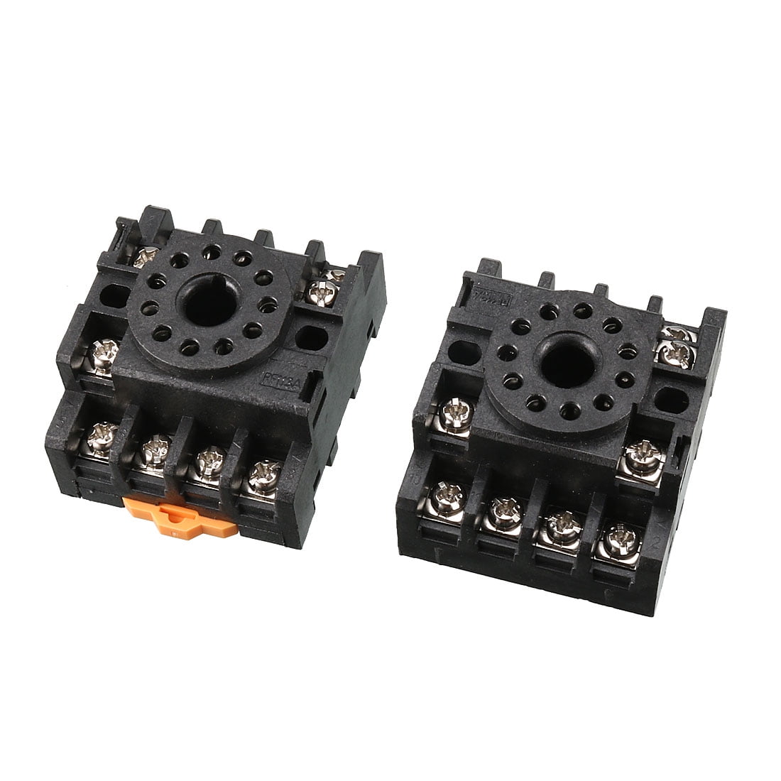 Unique Bargains 5 Pcs DIN Rail Mount Time Relay Base Socket 11 Pin ...