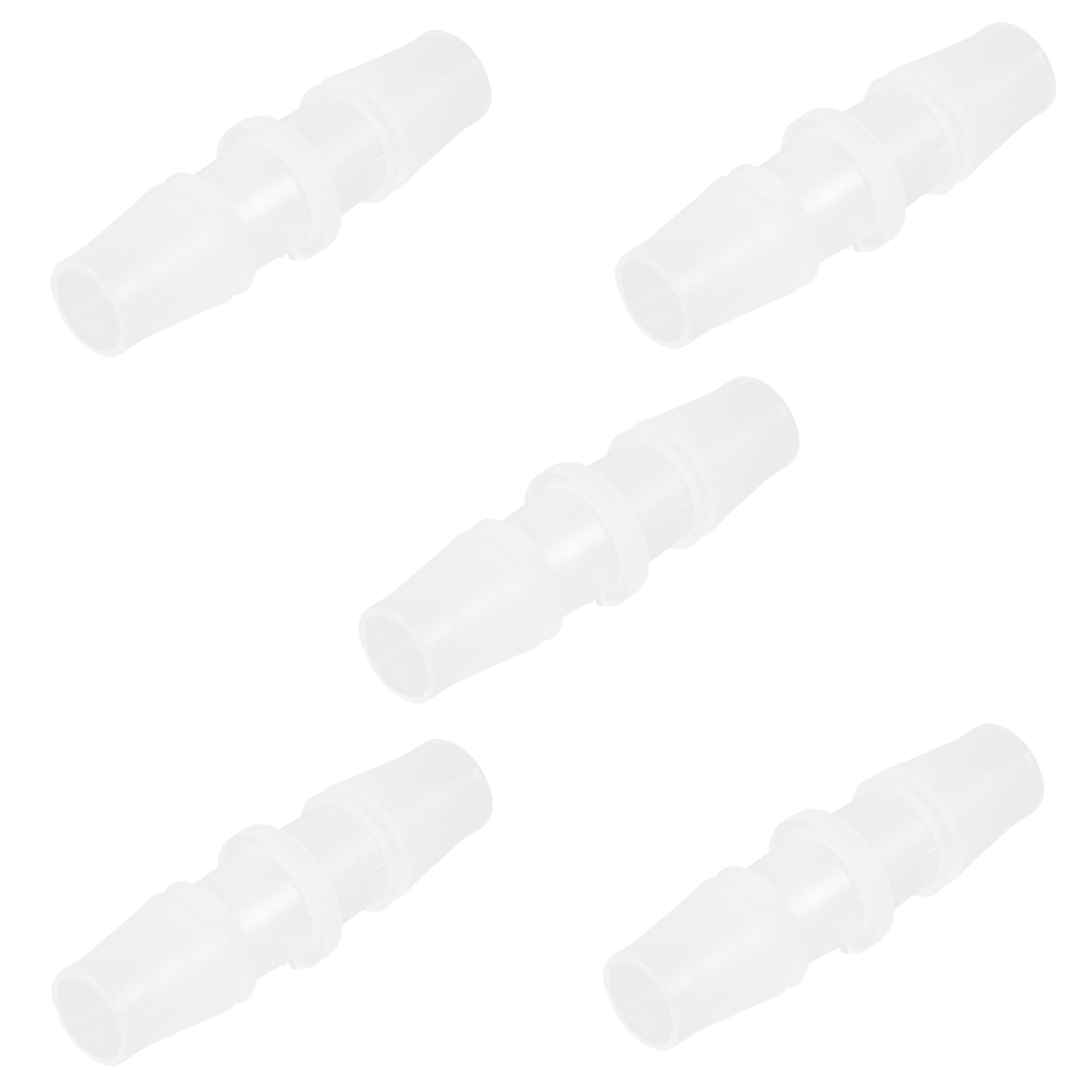 Unique Bargains 5 Pcs I Shaped Plastic 3/8" Hose Barb Plastic I Barbed ...