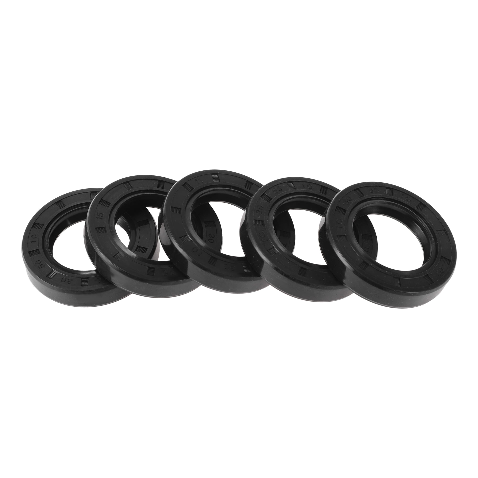 Unique Bargains 5 Pcs Rotary Shaft Seal High Pressure Oil Seal ...