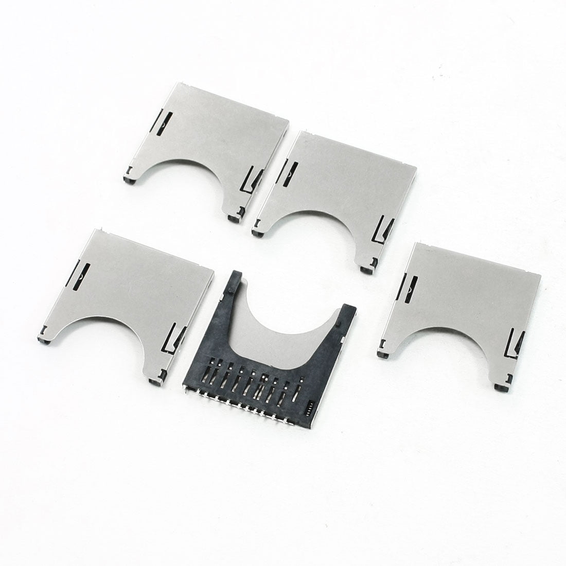 Unique Bargains 5 Pieces SD Memory Card Sockets Slots for Camera MP3 ...