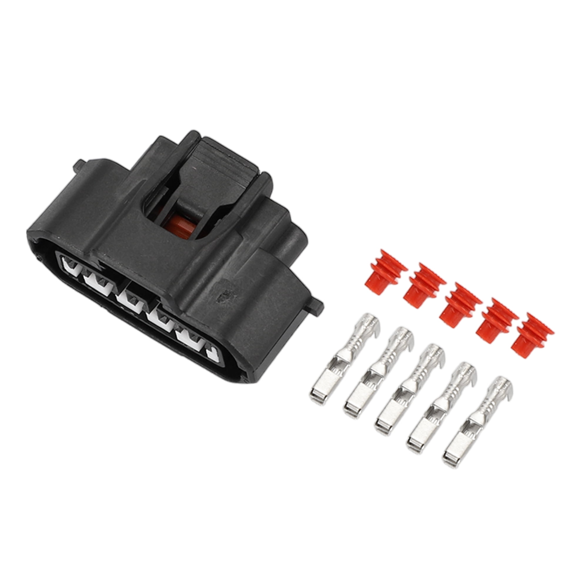 Unique Bargains 5 Pin Ignition Waterproof Connector Plug Waterproof ...