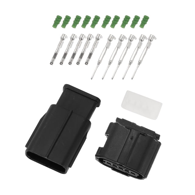 Unique Bargains 5 Pin MAF Sensor Connector Plug Male Female Wire ...