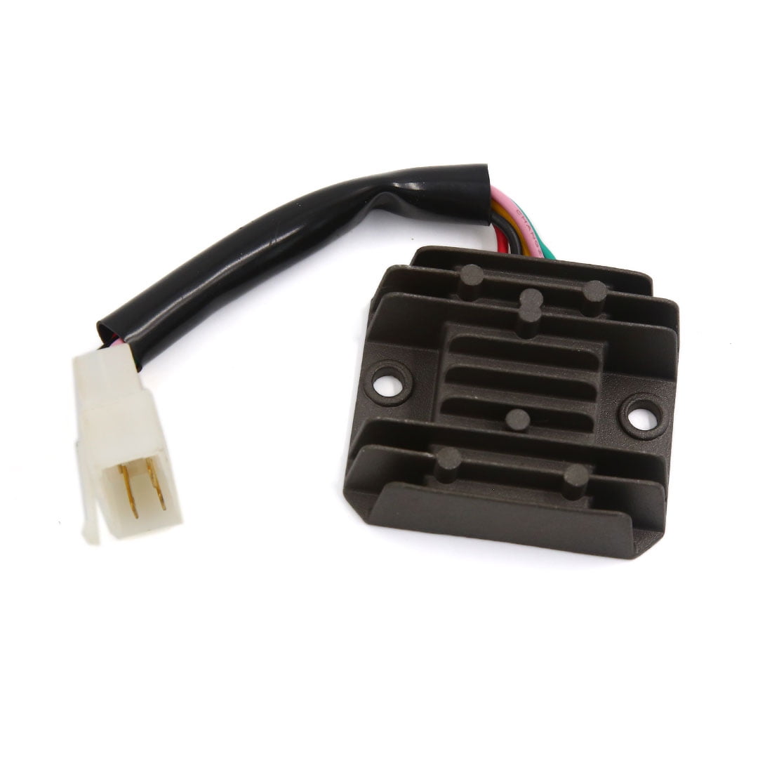 Unique Bargains 5 Pin Metal Motorcycle Regulator Rectifier for GY6-125 ...