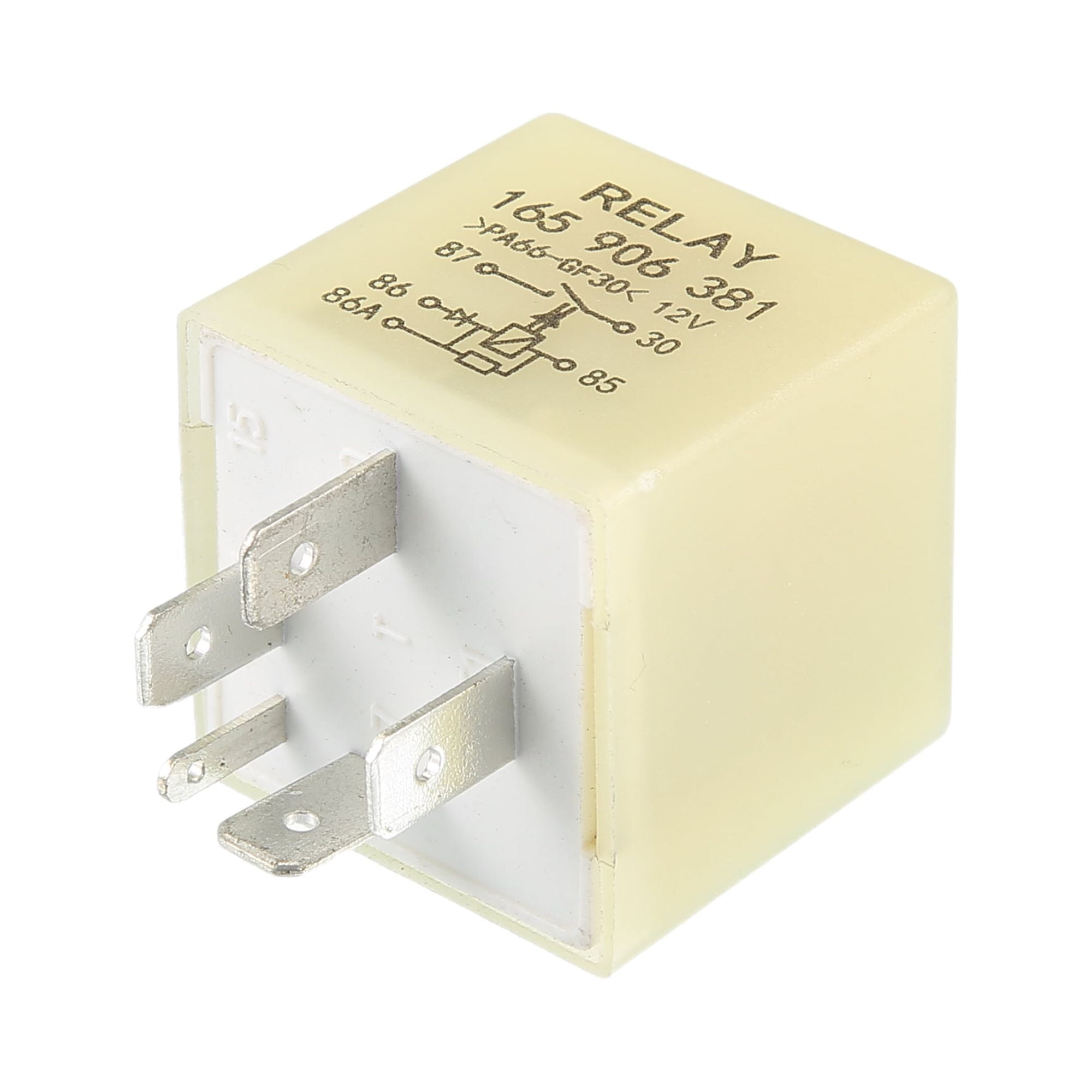 Unique Bargains 5 Pin Solenoid Relay No.165906381 12VDC 40A Starter ...