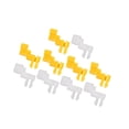 Unique Bargains 5 Set Plastic Door Lock Rod Clip Fasteners for Toyota ...