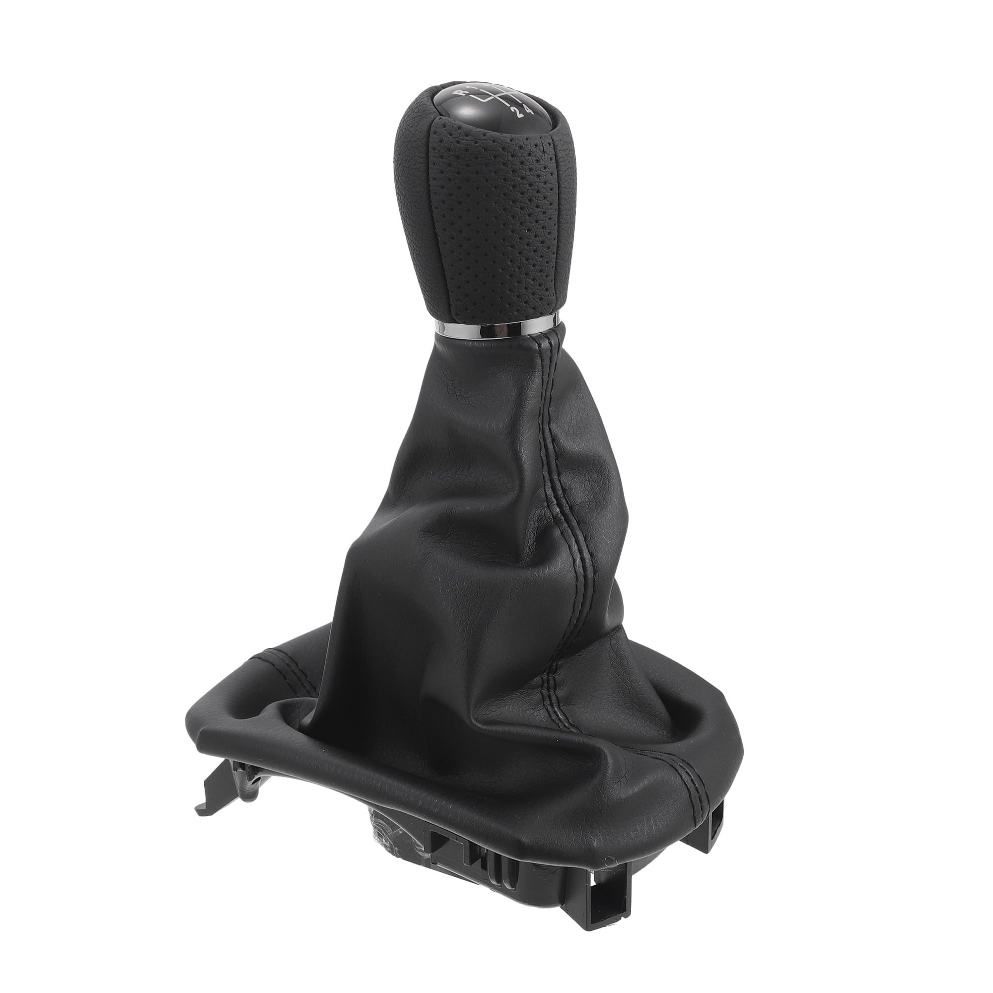 Unique Bargains 5 Speed Manual Gear Shifter Knob with Cover - Stick ...