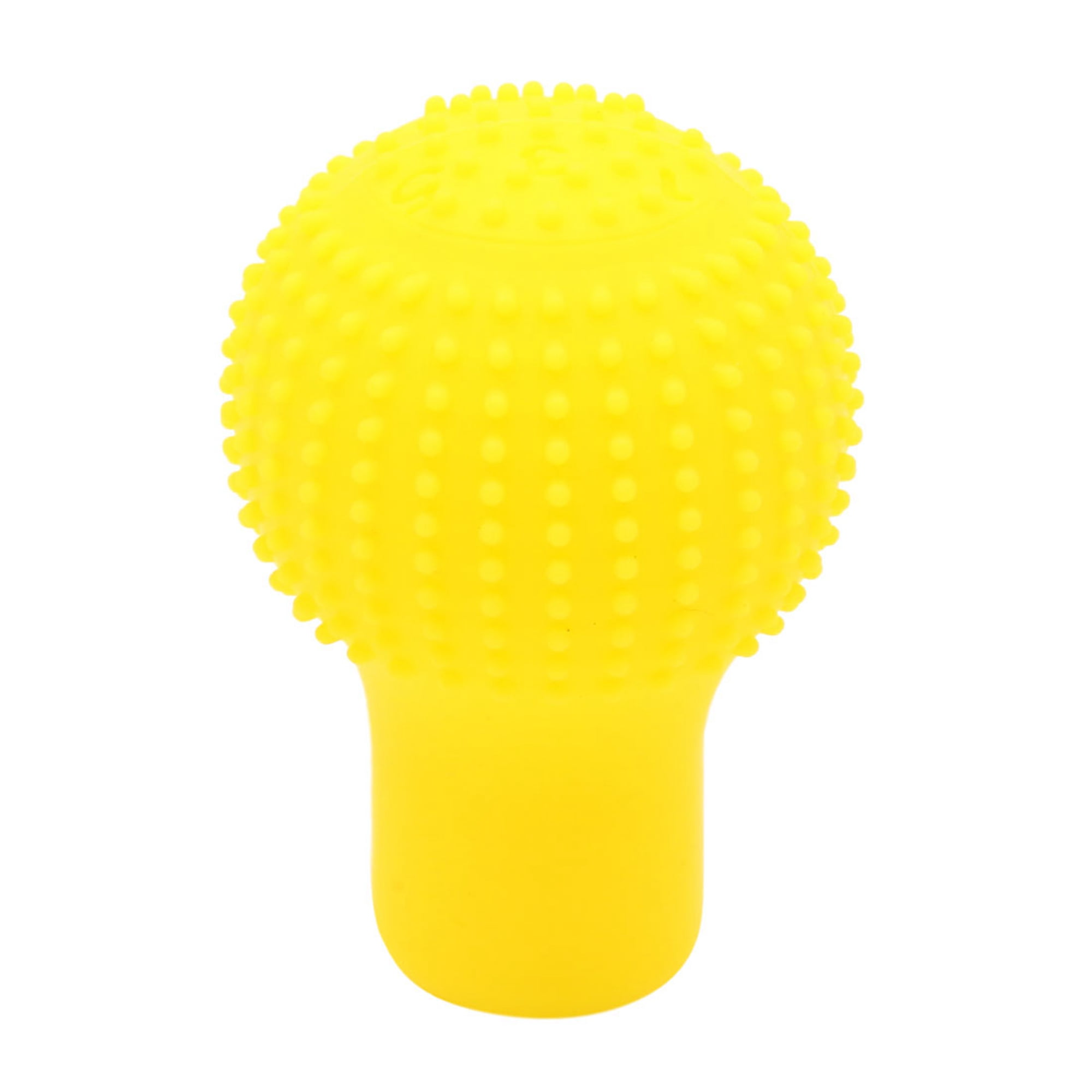 Unique Bargains 5 Speed Yellow Silicone Lever Gear Shift Shifter Knob ...